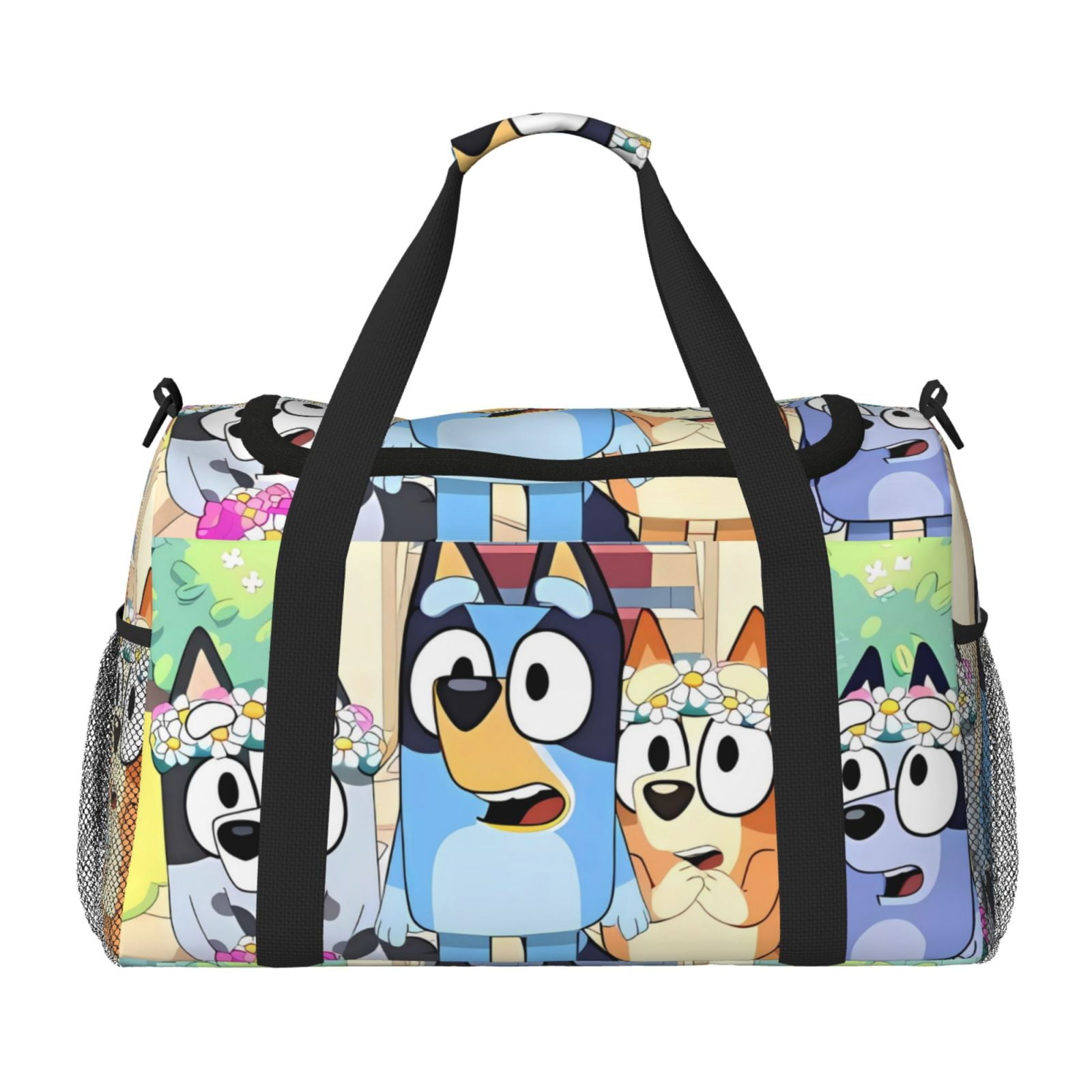 Ratiio Bluey Print For Personal Item Bag Foldable Travel Duffel Bag ...