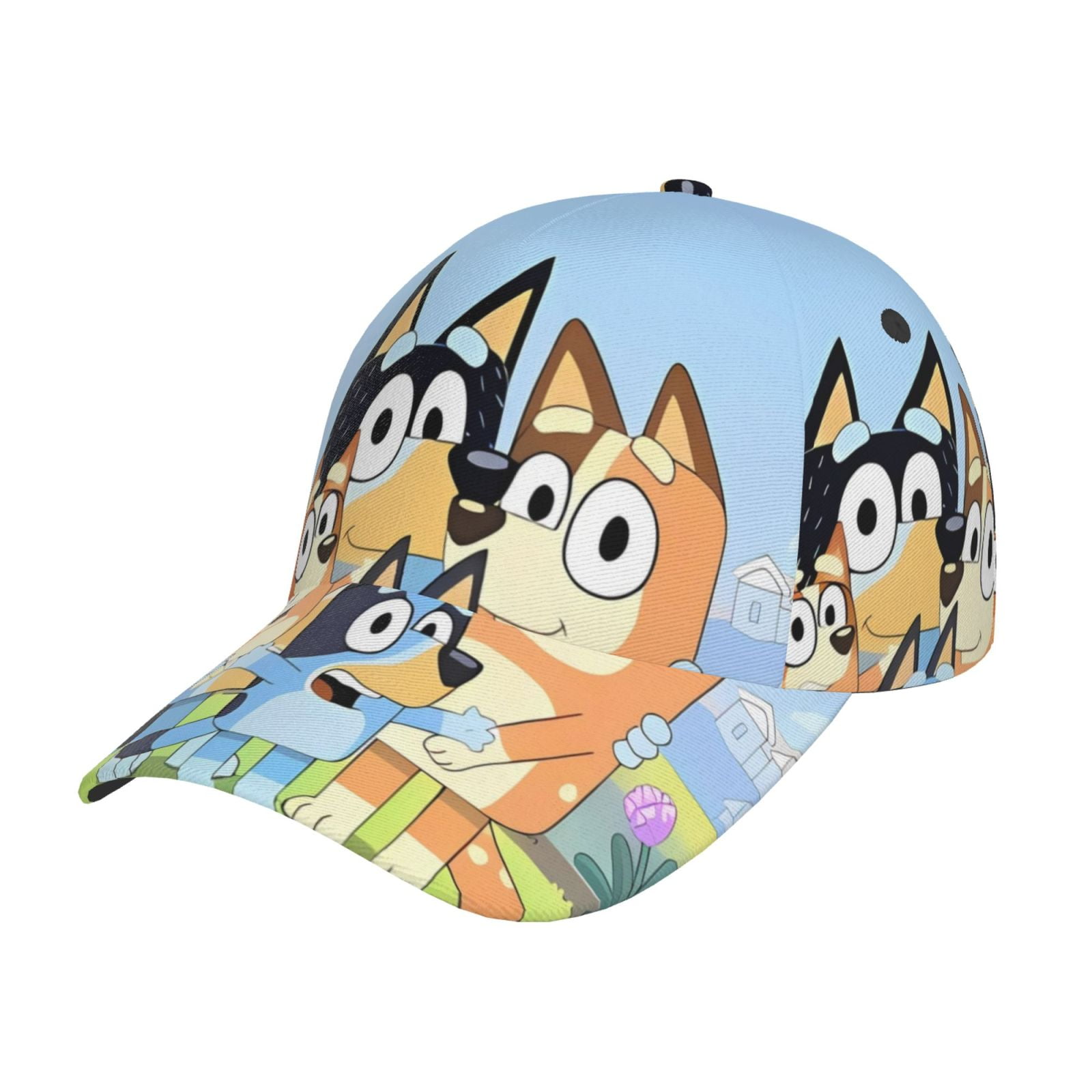 Ratiio Bluey Print Hat, Women’s Baseball Hat Unisex Fit, Baseball Cap ...