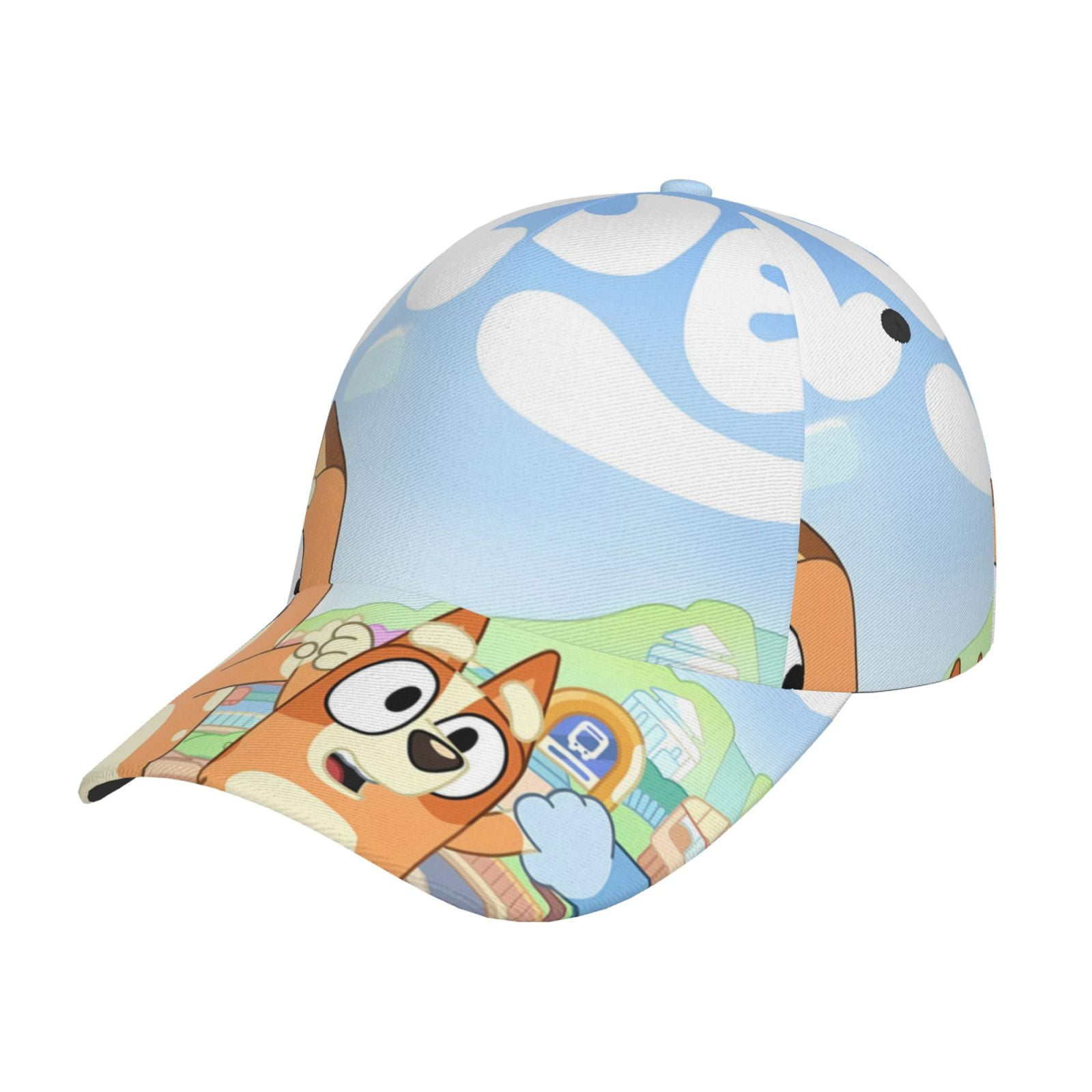 Ratiio Bluey Print Hat, Women’s Baseball Hat Unisex Fit, Baseball Cap ...