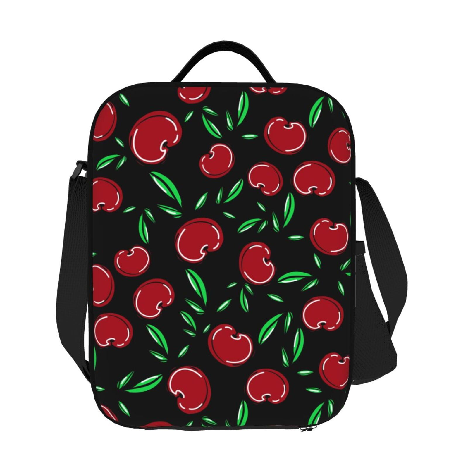 Ratiio Cherry Print Lunch Box - Reusable Lunch Bag Men Adult Women ...