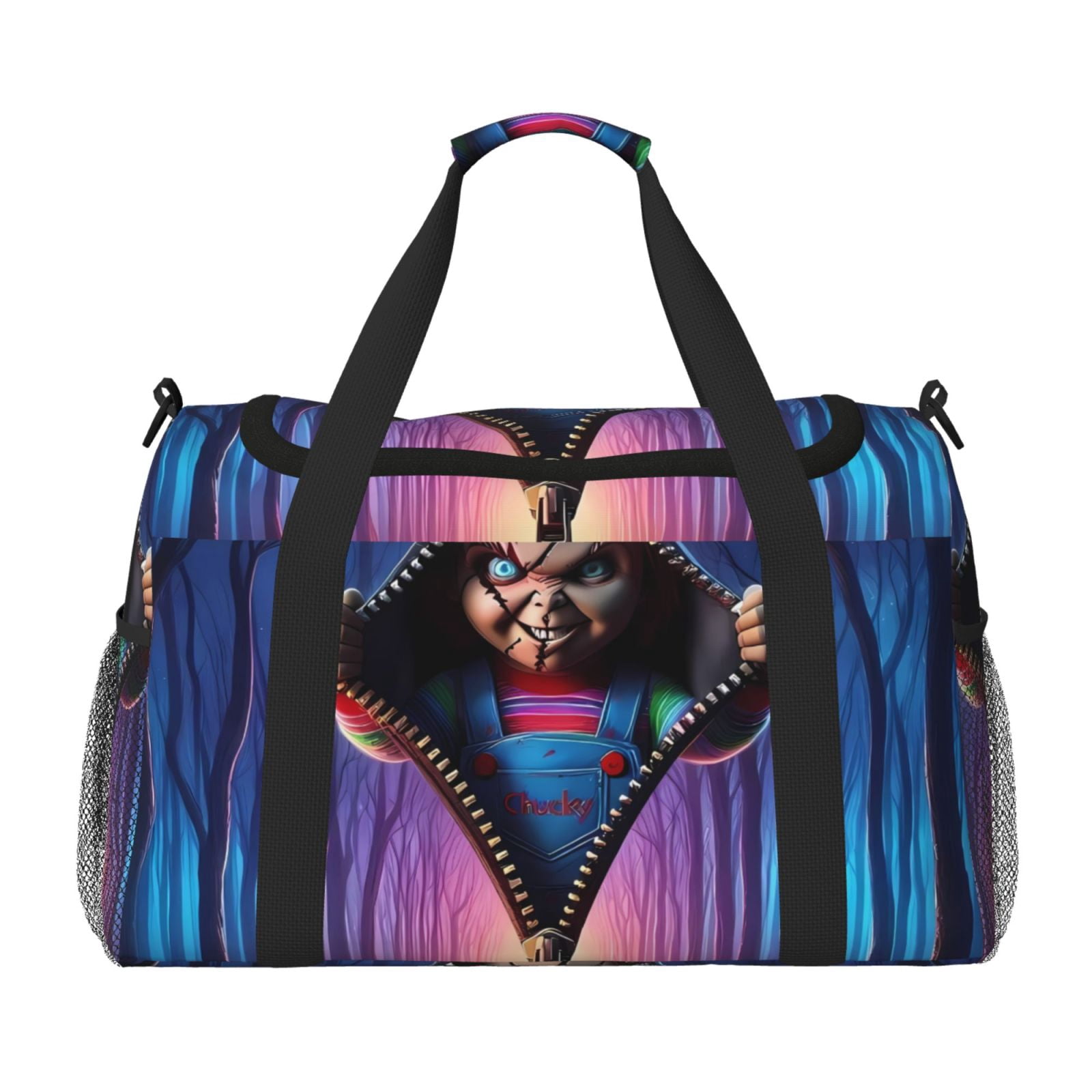 Ratiio Chucky Print For Personal Item Bag Foldable Travel Duffel Bag ...