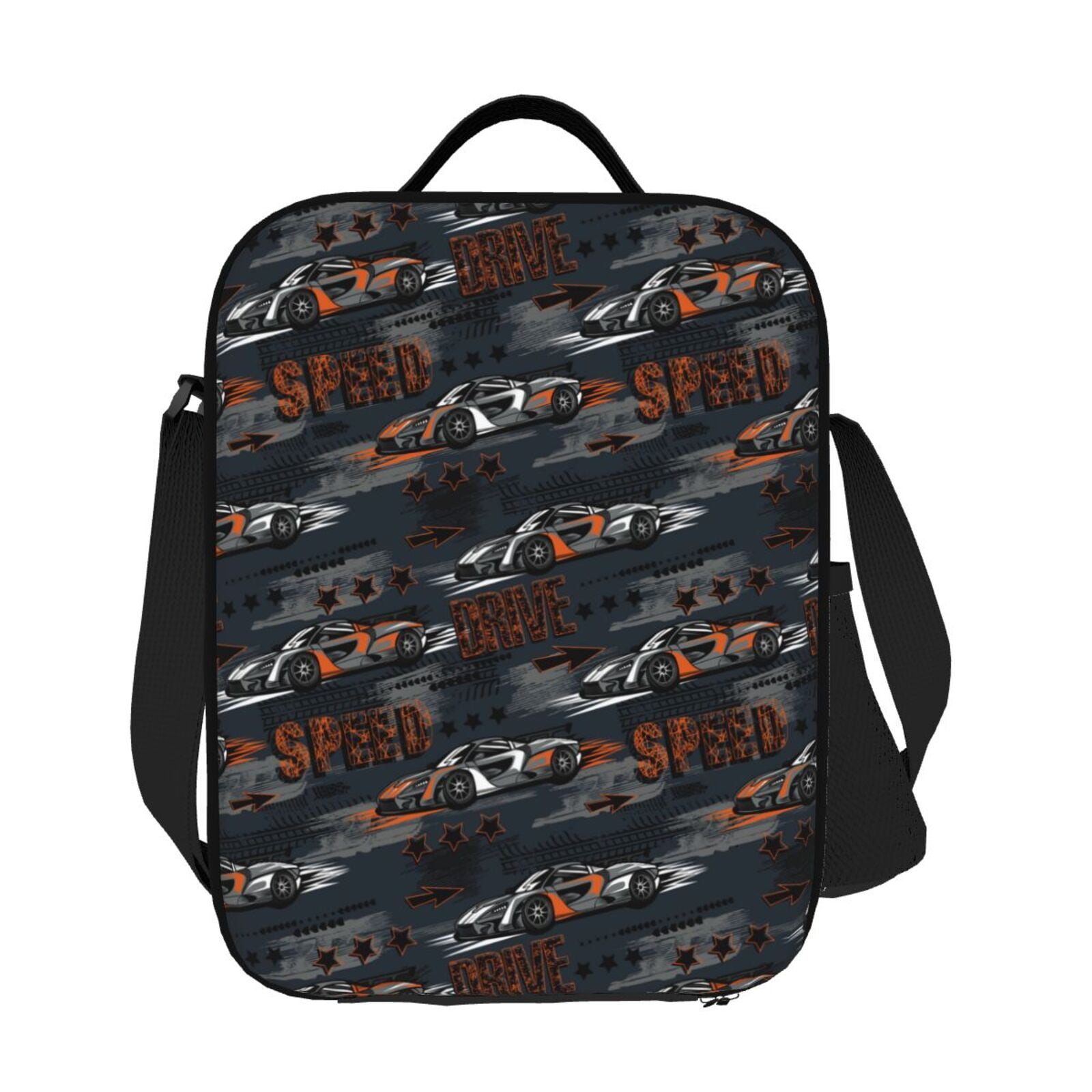 Ratiio Cool Sports Car Print Lunch Box - Reusable Lunch Bag Men Adult ...