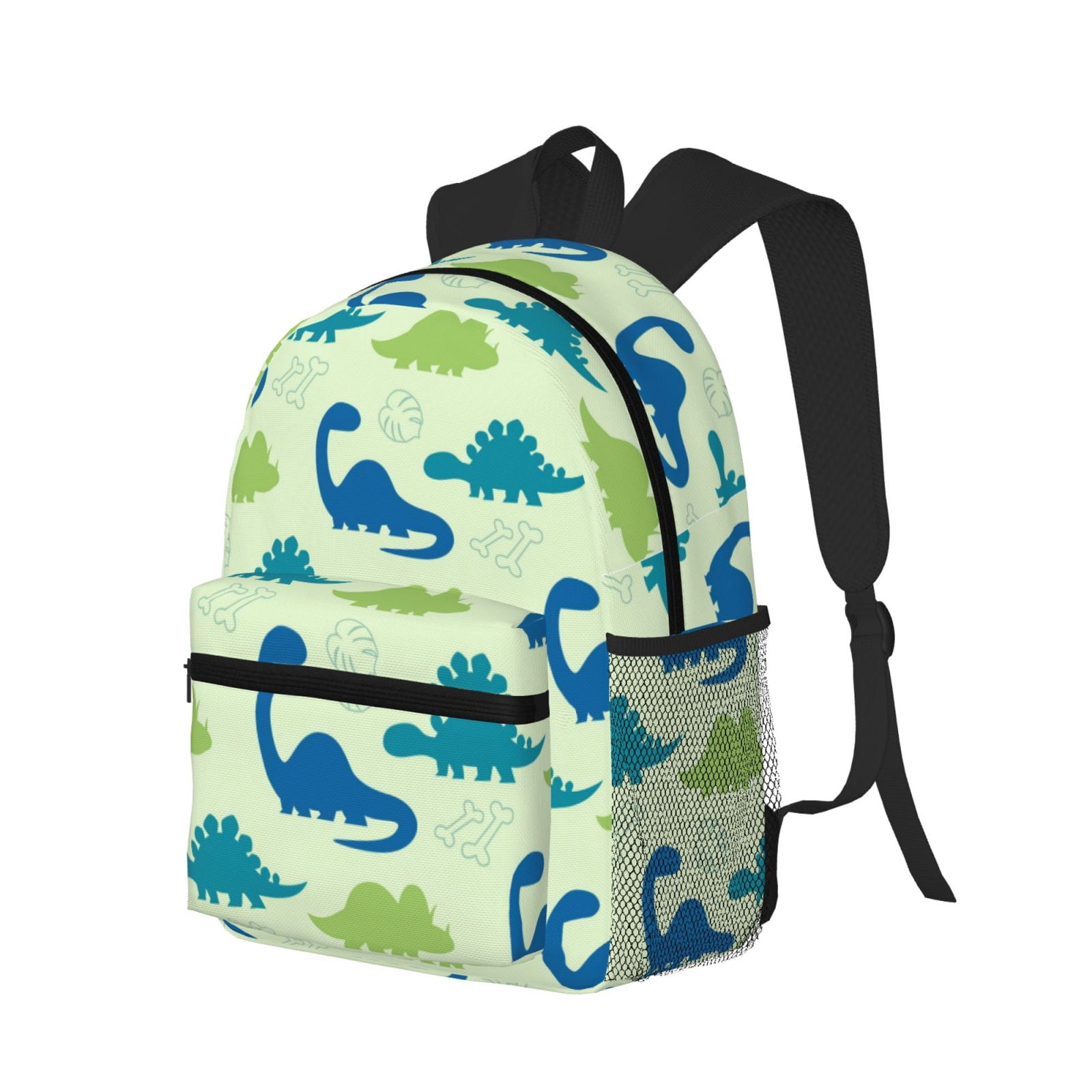 Ratiio Cute Dinosaur Blue Green Print Casual Backpack for Men and Women ...