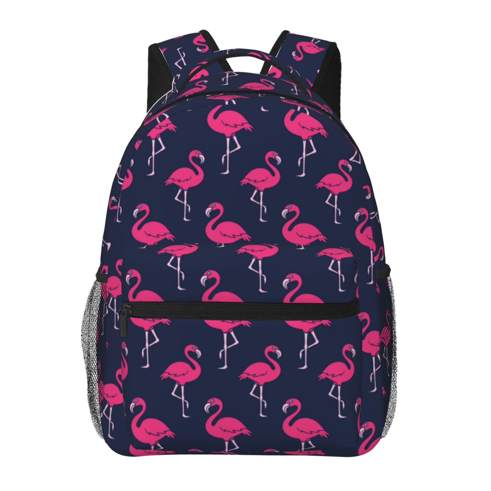 Ratiio Cute Flamingo Print Eco-Friendly Casual Backpack, Water ...