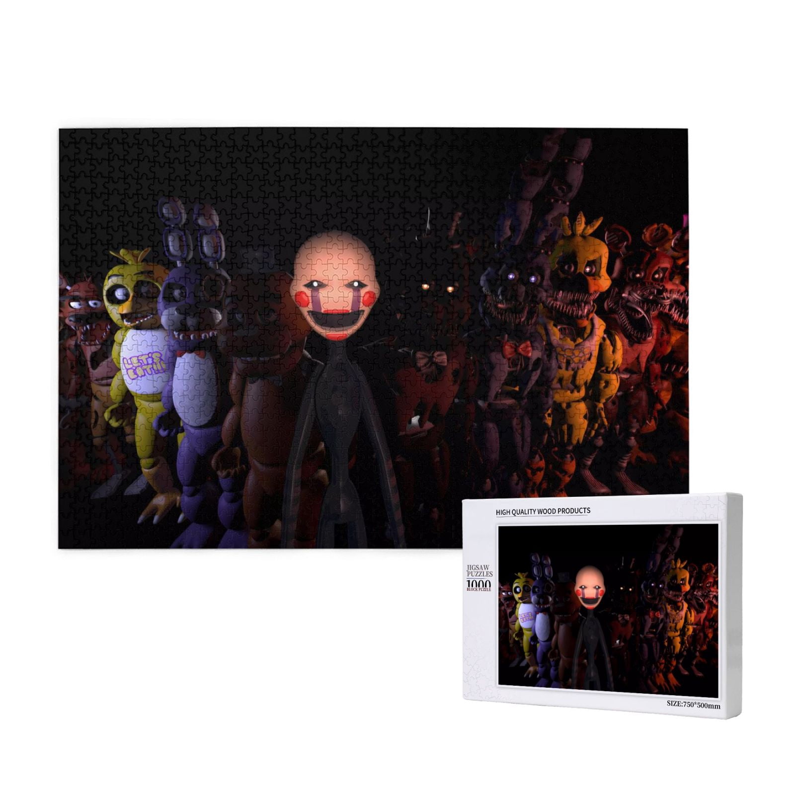 Ratiio Five Nights At Freddy'S Print 1000 Piece Jigsaw Puzzle for ...