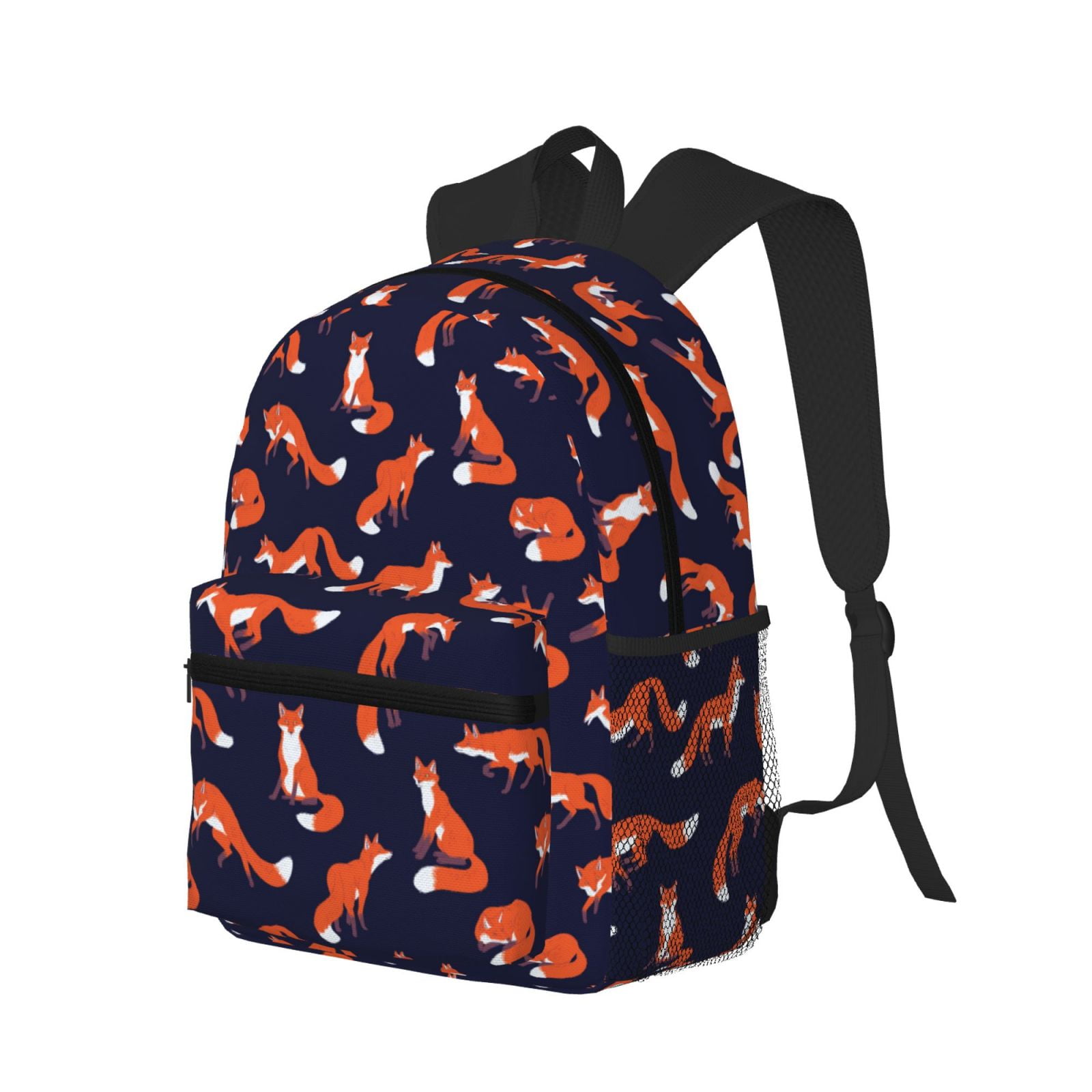 Ratiio Foxes In Different Poses Print Casual Backpack for Men and Women ...
