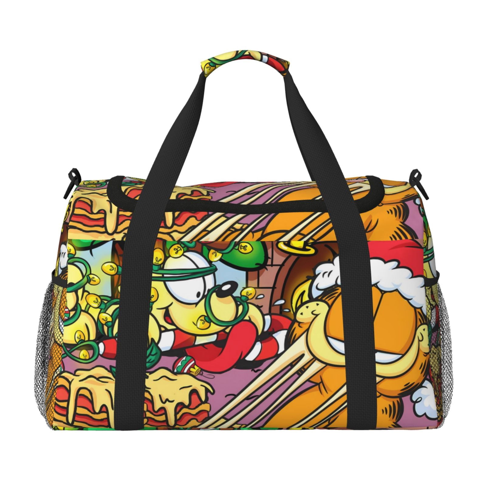 Ratiio Garfield Print For Personal Item Bag Foldable Travel Duffel Bag ...