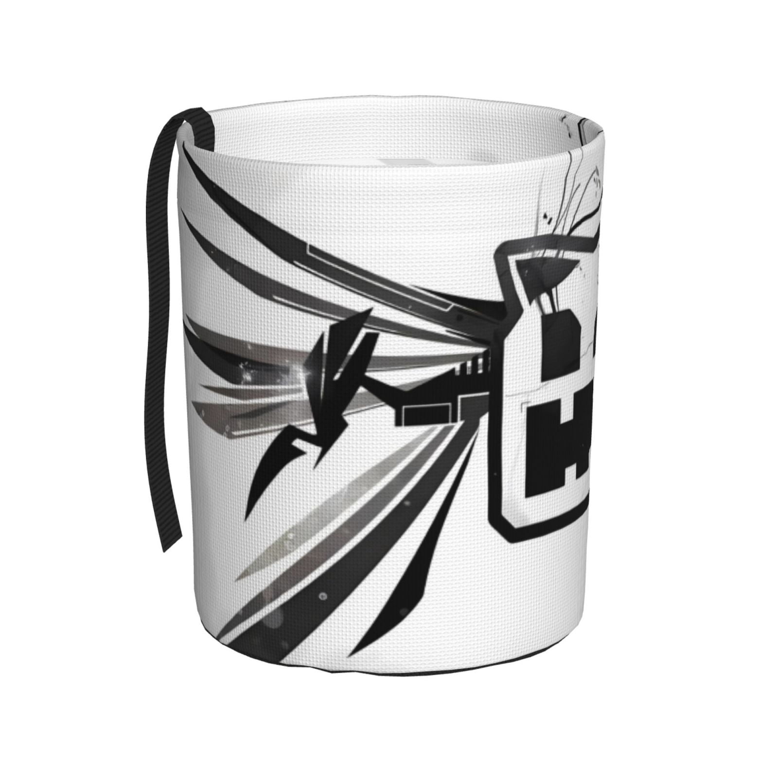 Ratiio Geometry Dash Print Car Trash Can,Mini Collapsible Pop-up Car ...