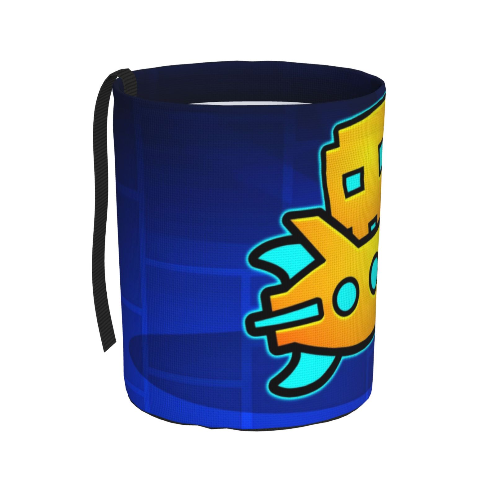 Ratiio Geometry Dash Print Car Trash Can,Mini Collapsible Pop-up Car ...