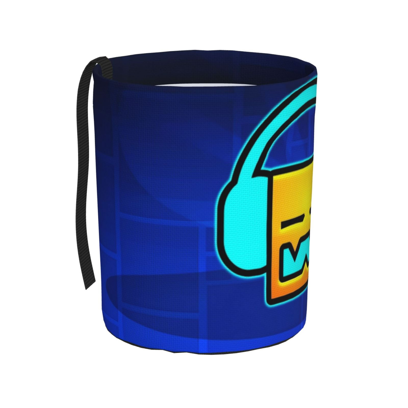 Ratiio Geometry Dash Print Car Trash Can,Mini Collapsible Pop-up Car ...