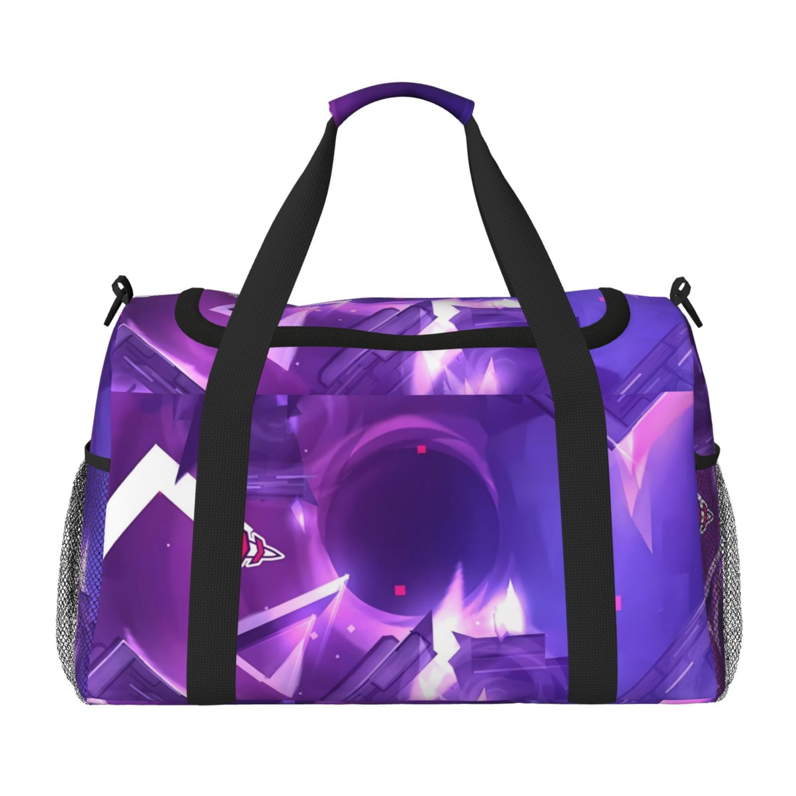 Ratiio Geometry Dash Print For Personal Item Bag Foldable Travel Duffel ...