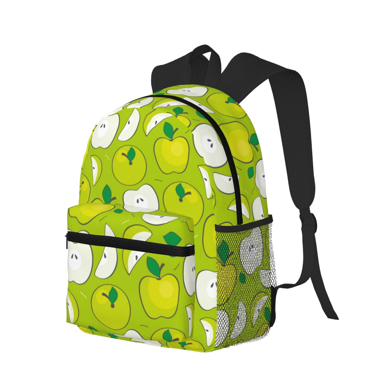 Ratiio Green Apple Print Casual Backpack for Men and Women, Water ...