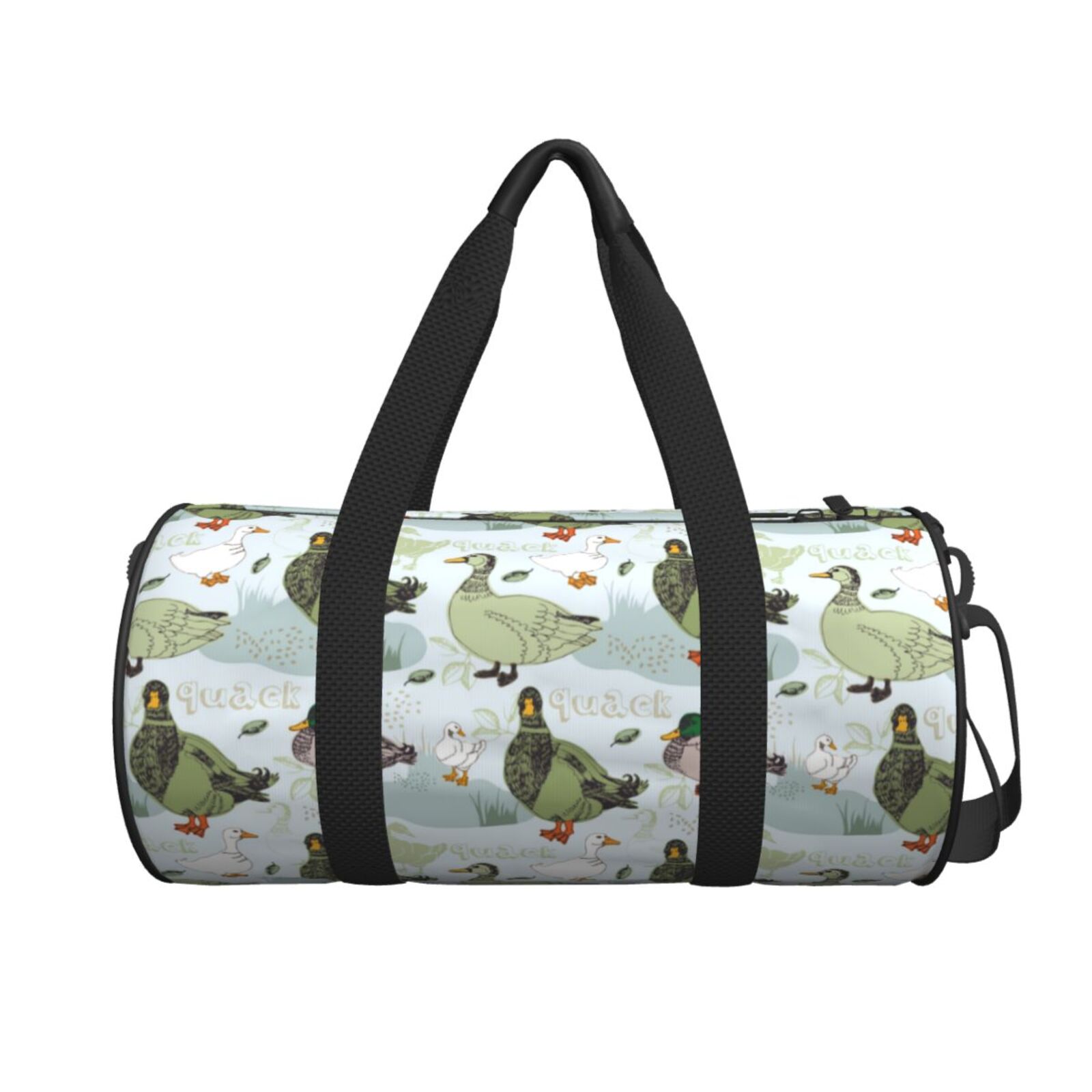 Ratiio Mallard Ducks Wild Birds Pattern Foldable Sports Gym Bag with ...