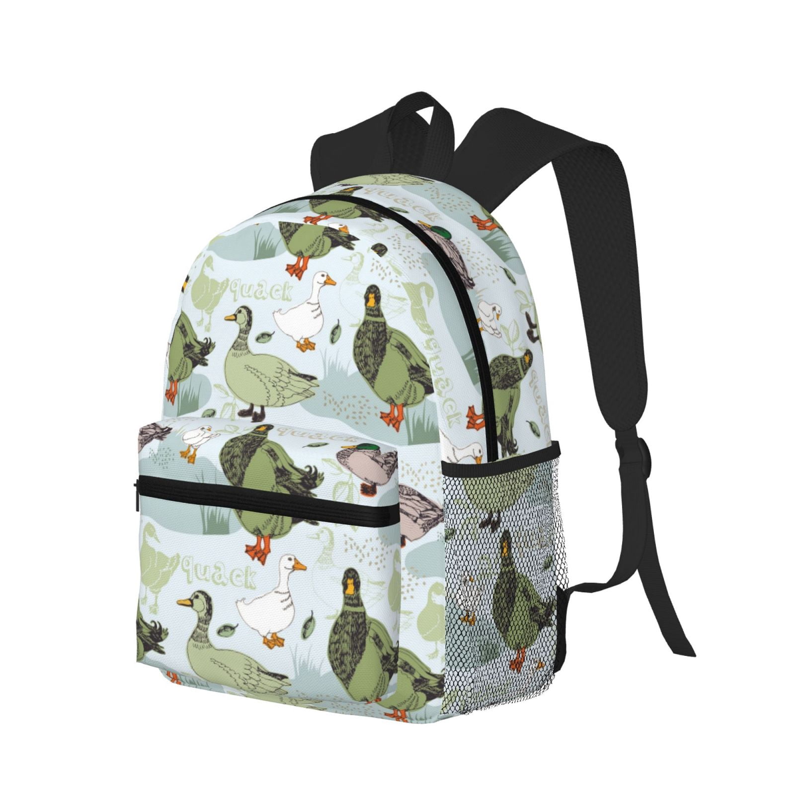 Ratiio Mallard Ducks Wild Birds Print Casual Backpack for Men and Women ...