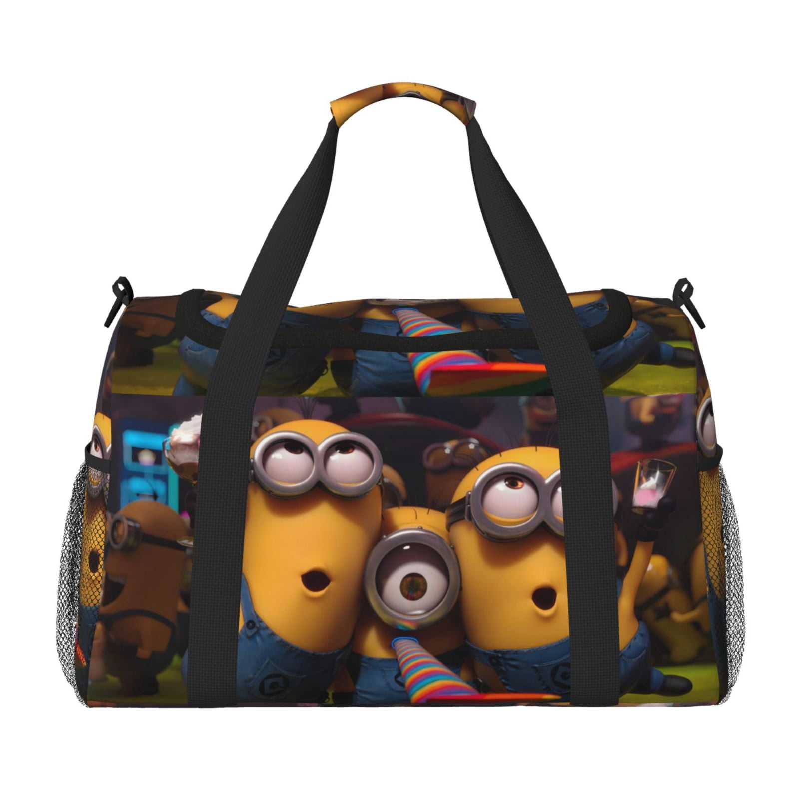 Ratiio Minions Print For Personal Item Bag Foldable Travel Duffel Bag ...