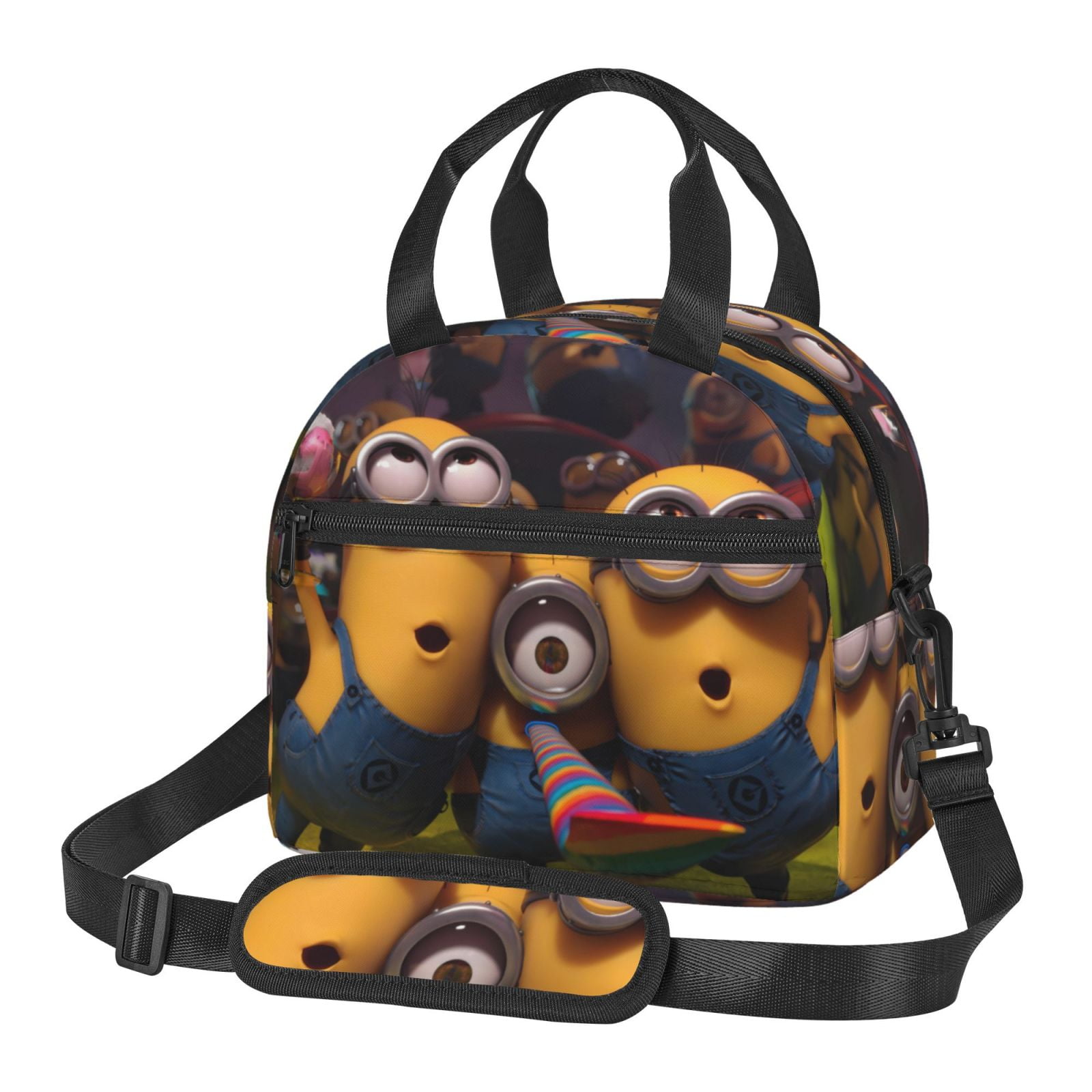 Ratiio Minions Print Lunch Bag Insulated Lunch Box Soft Cooler Cooling ...