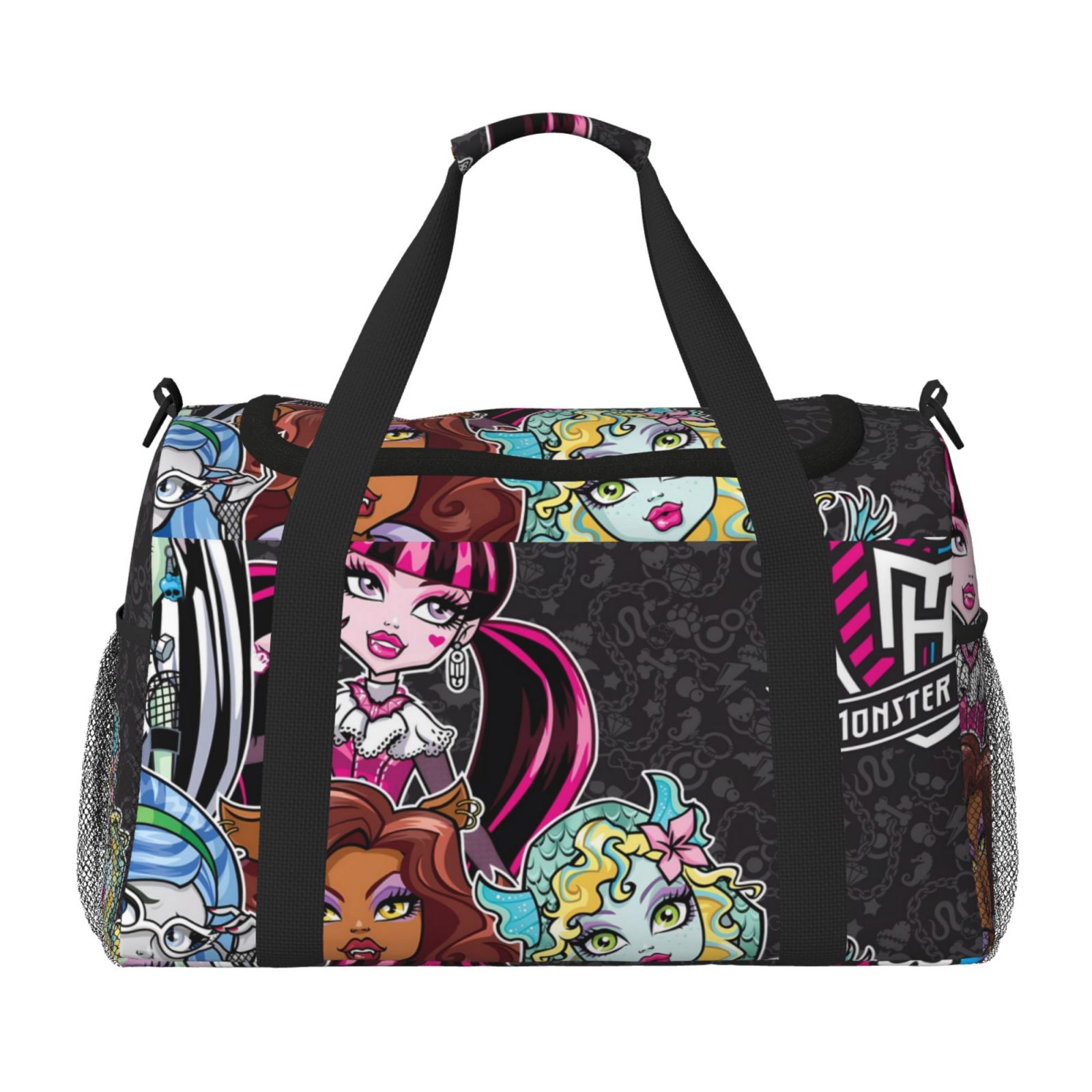 Ratiio Monster High Print For Personal Item Bag Foldable Travel Duffel ...