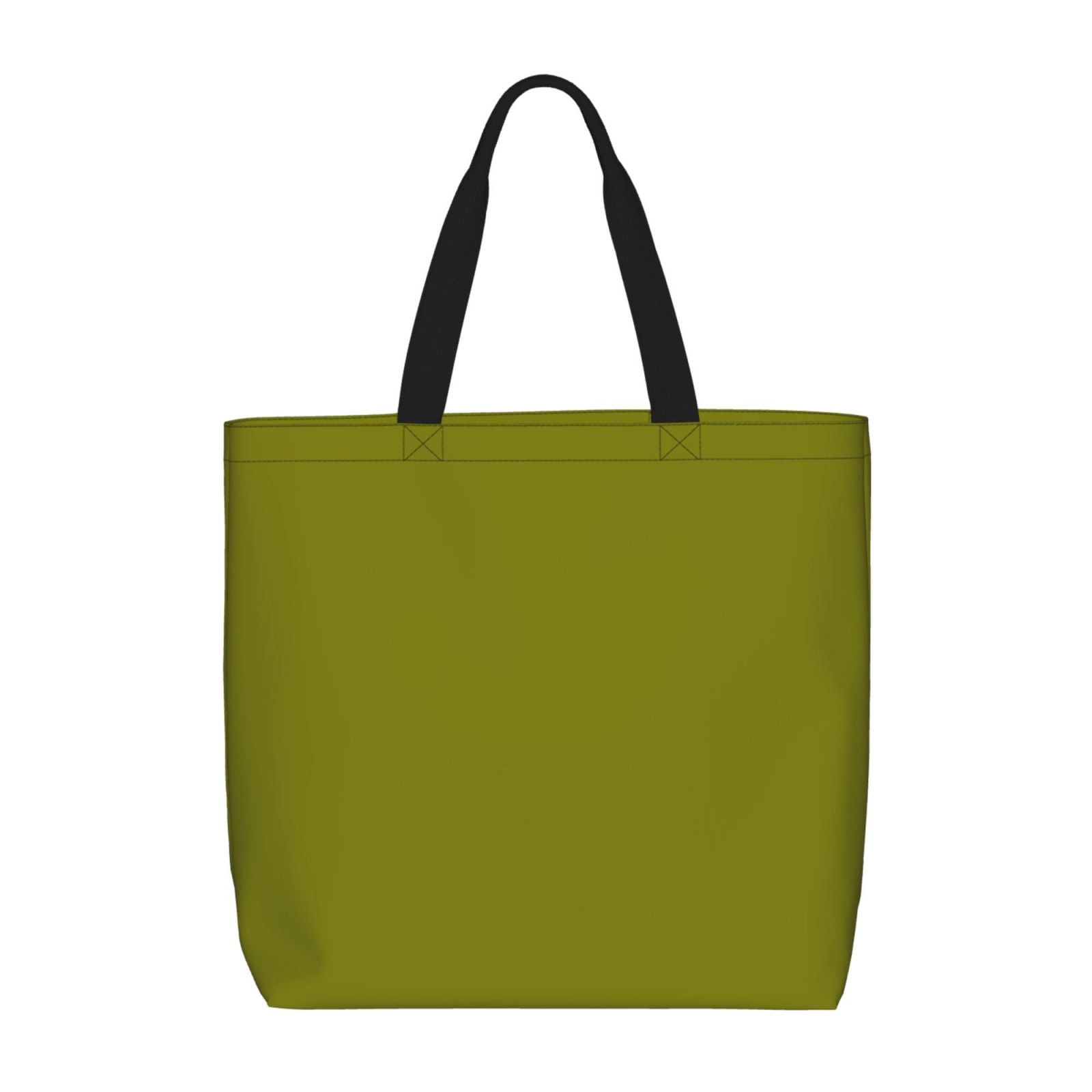Ratiio Olive Print Reusable Grocery Bag Shopping Bags with Zipper ...