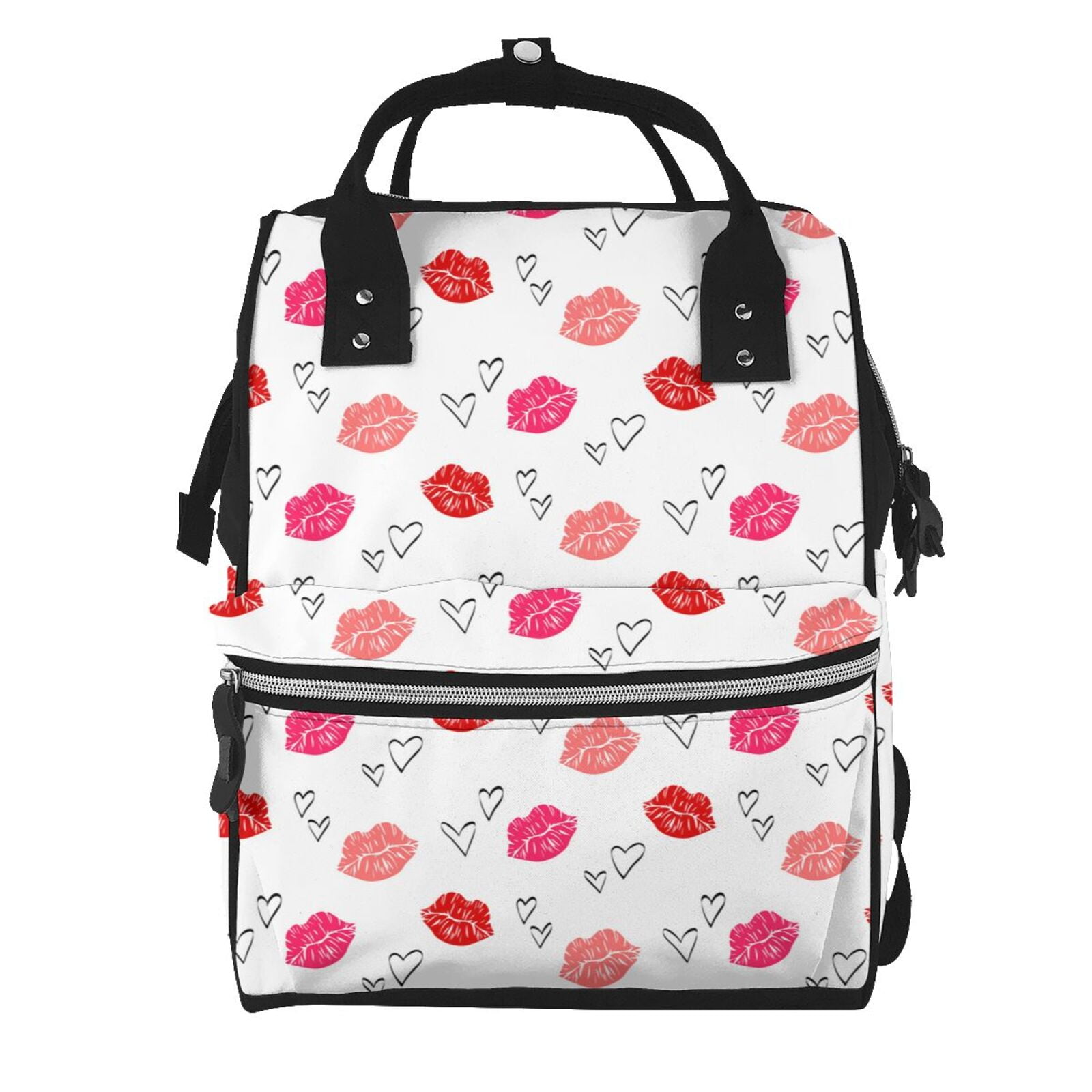 Ratiio Red Lips 1 Mummy Backpack - Waterproof Twill Canvas, Large ...