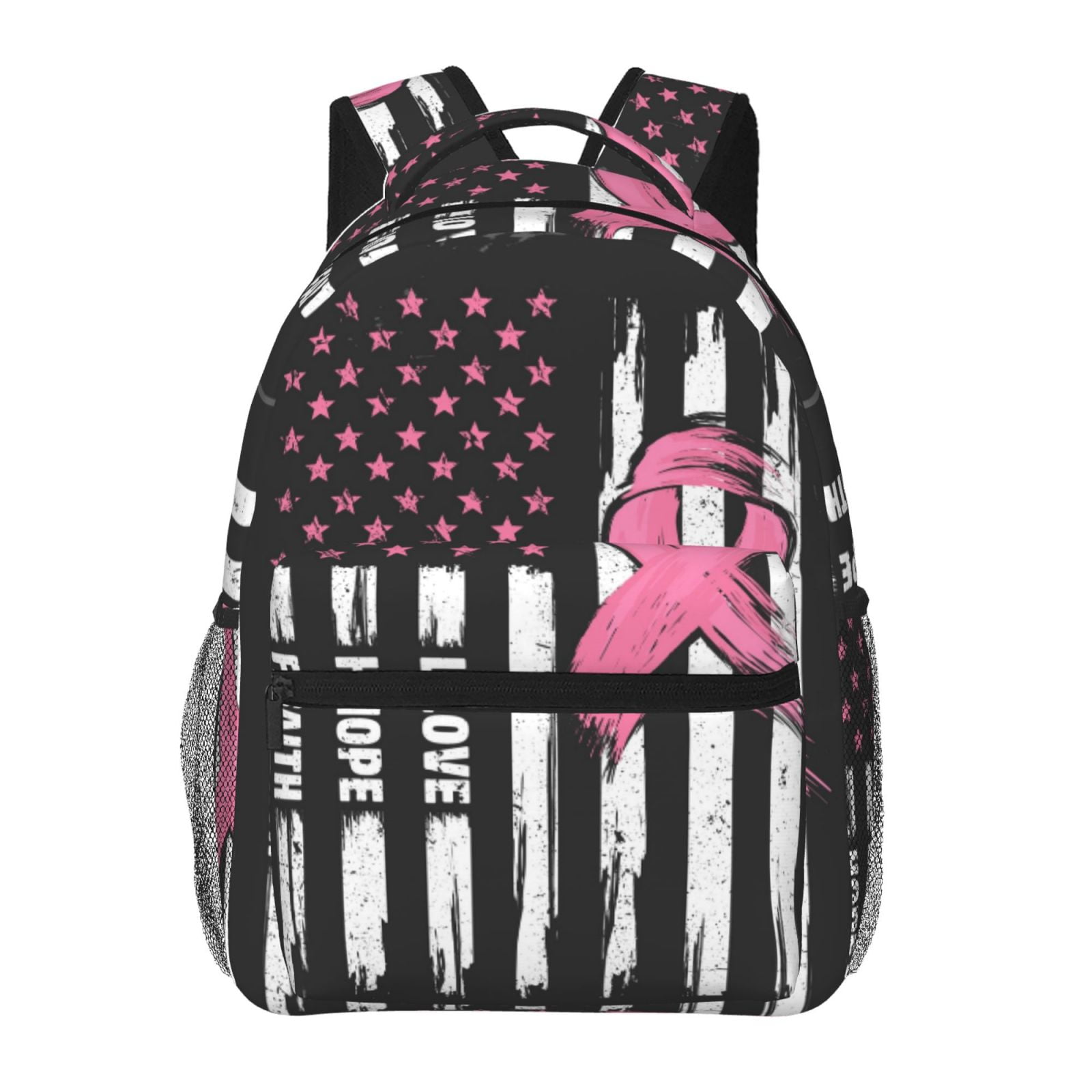 Ratiio Ribbon Breast Cancer Awareness Print Eco-Friendly Casual ...