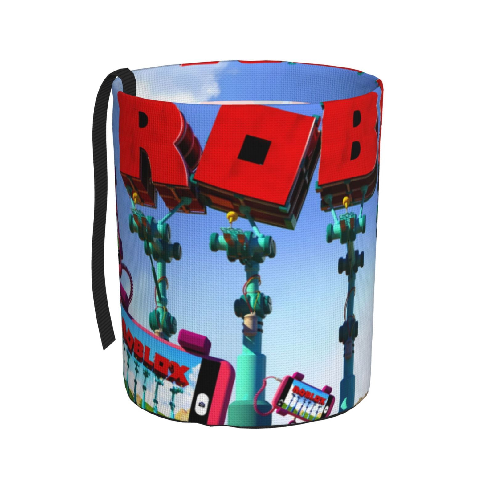 Ratiio Roblox Print Car Trash Can,Mini Collapsible Pop-up Car Garbage ...