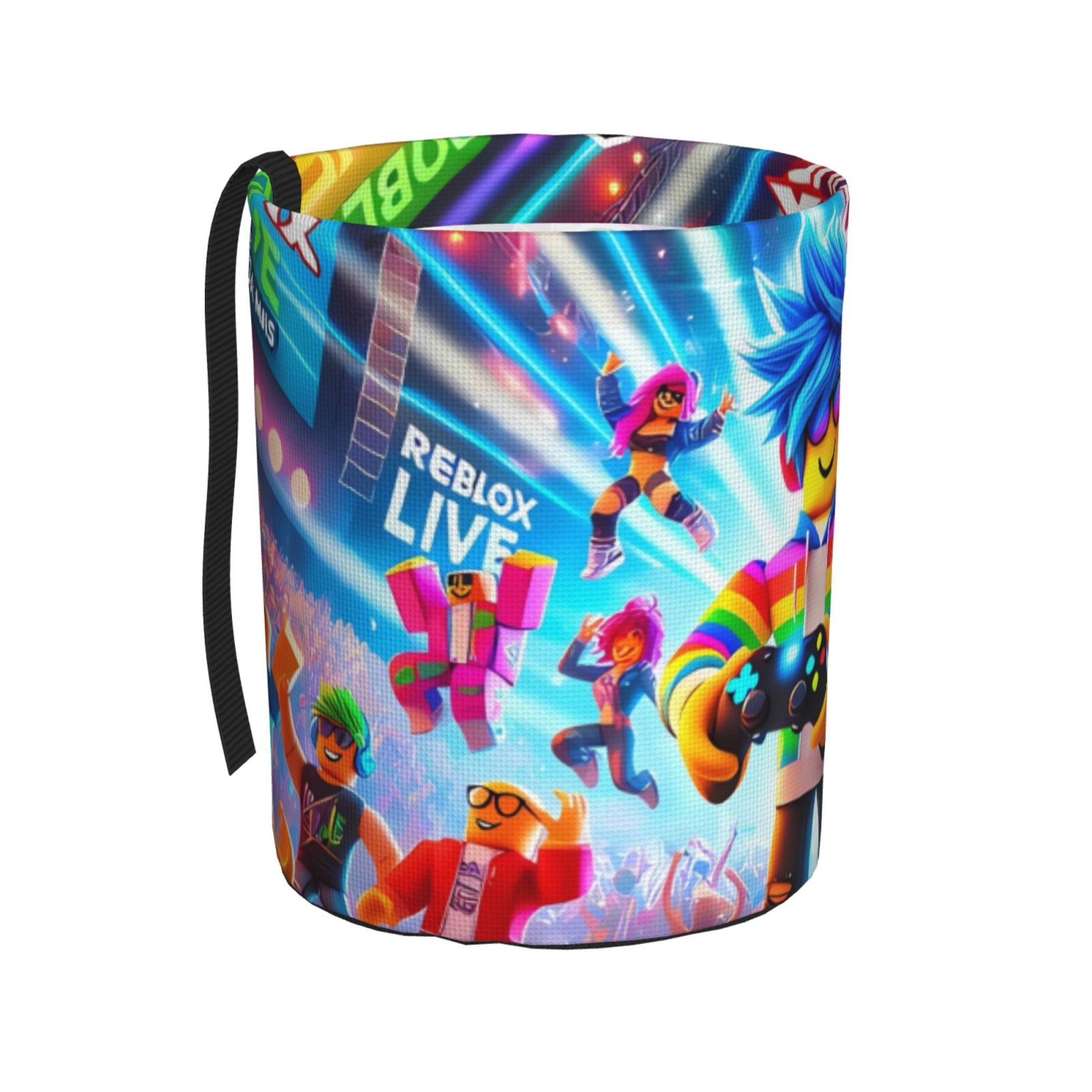 Ratiio Roblox Print Car Trash Can,Mini Collapsible Pop-up Car Garbage ...