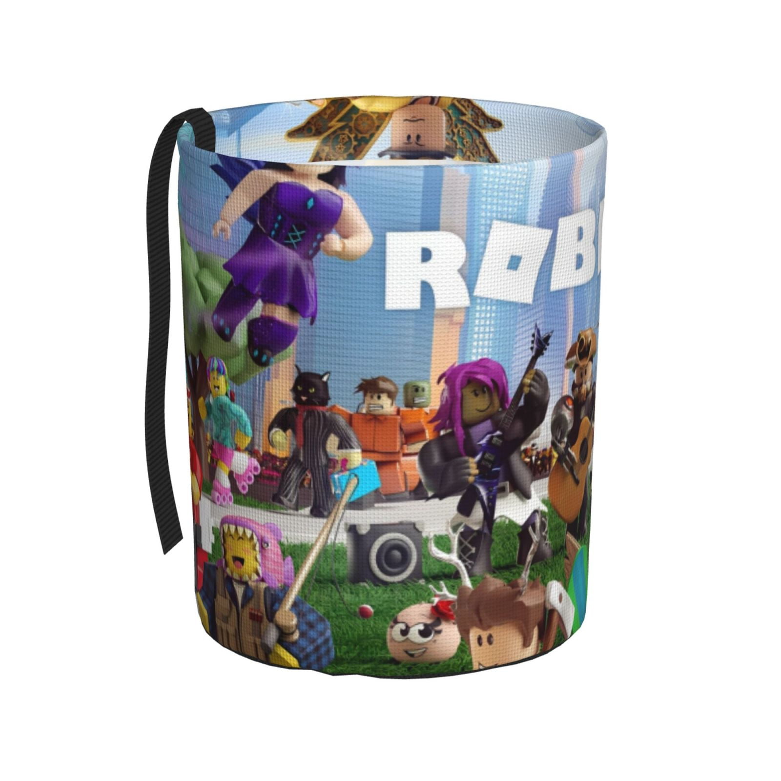 Ratiio Roblox Print Car Trash Can,Mini Collapsible Pop-up Car Garbage ...