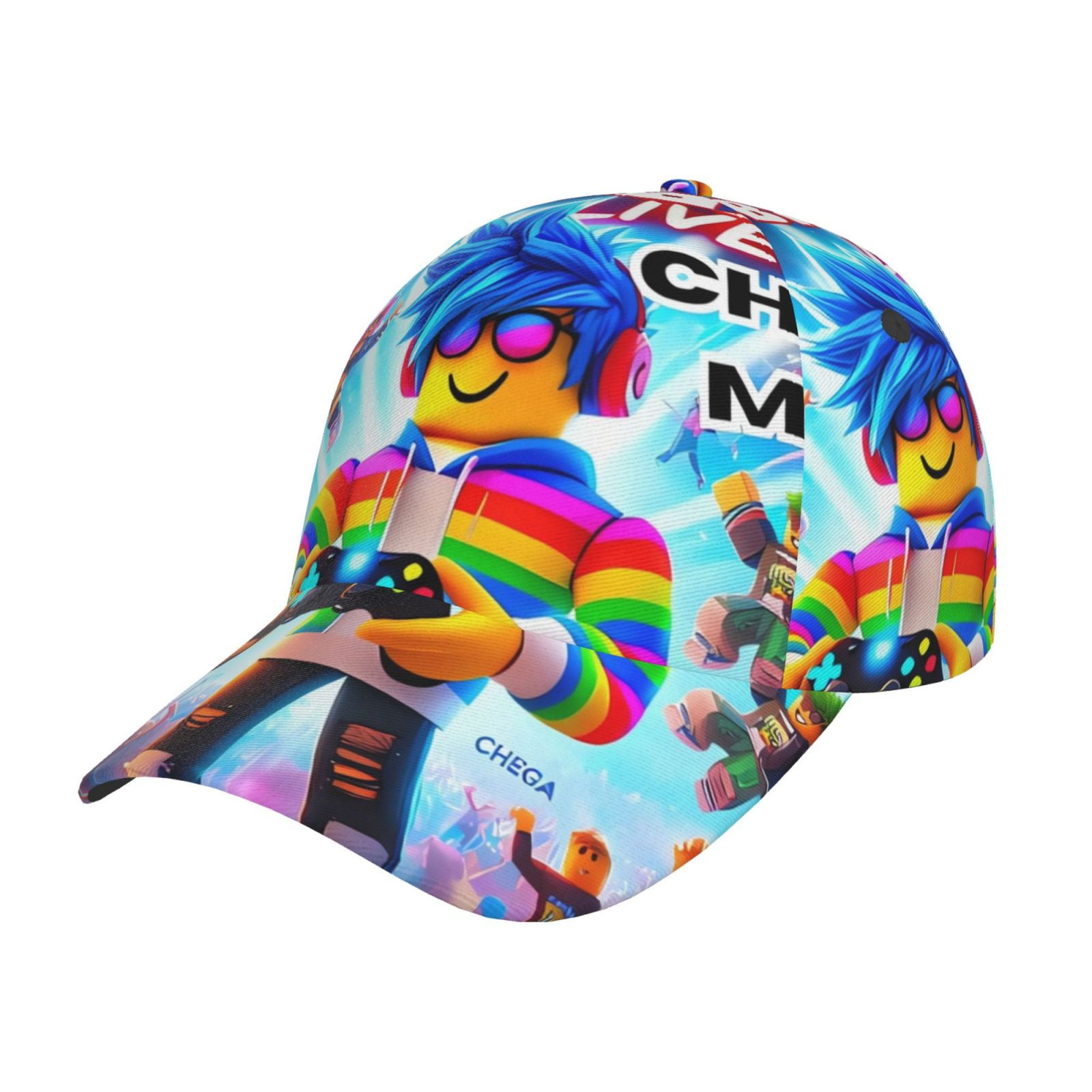 Ratiio Roblox Print Hat, Women’s Baseball Hat Unisex Fit, Baseball Cap ...