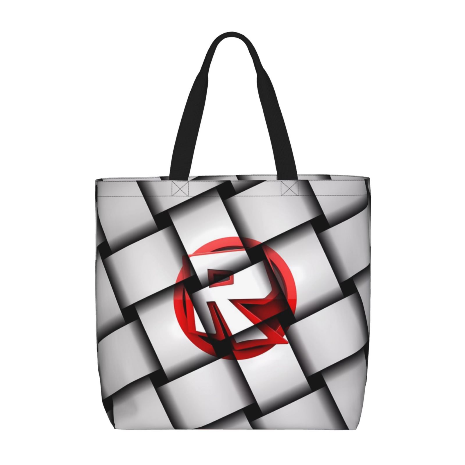 Ratiio Roblox Print Reusable Grocery Bag Shopping Bags with Zipper ...