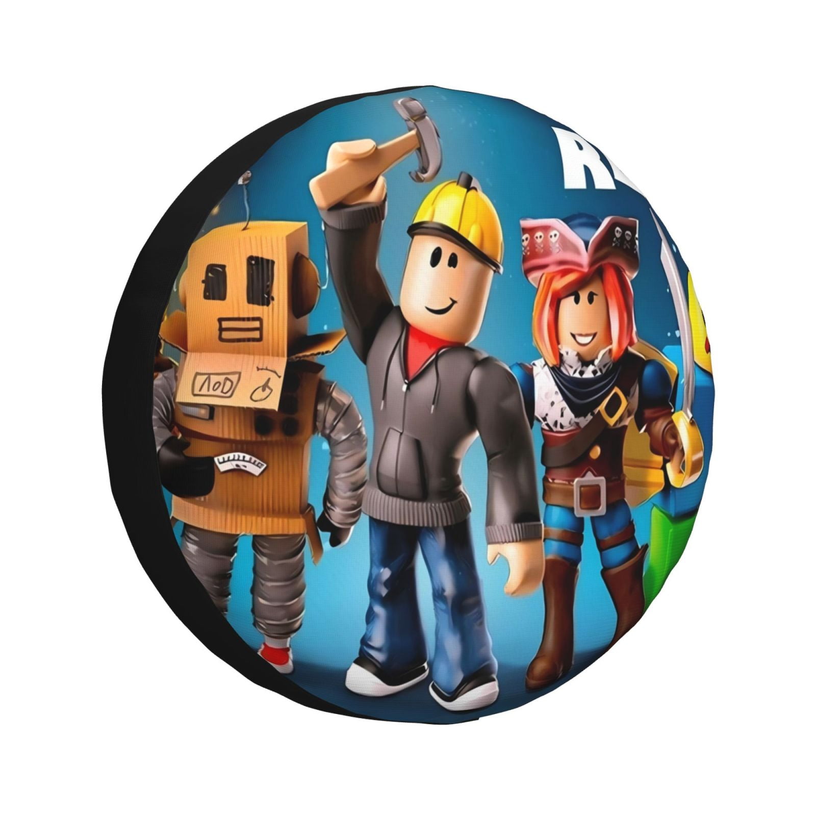 Ratiio Roblox Print Spare Tire Cover Tire Covers Weatherproof Wheel ...
