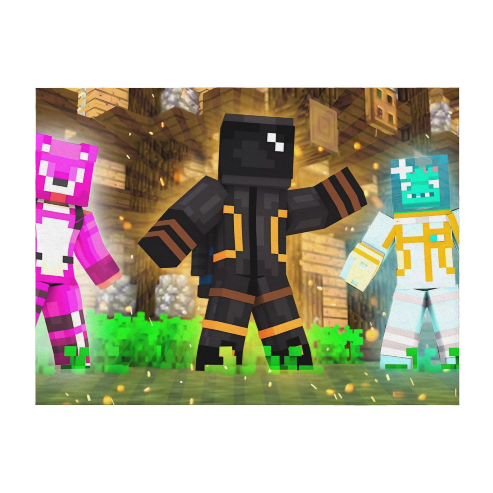 Ratiio Roblox Print Throw Blanket for Couch Sofa or Bed Throw Size ...