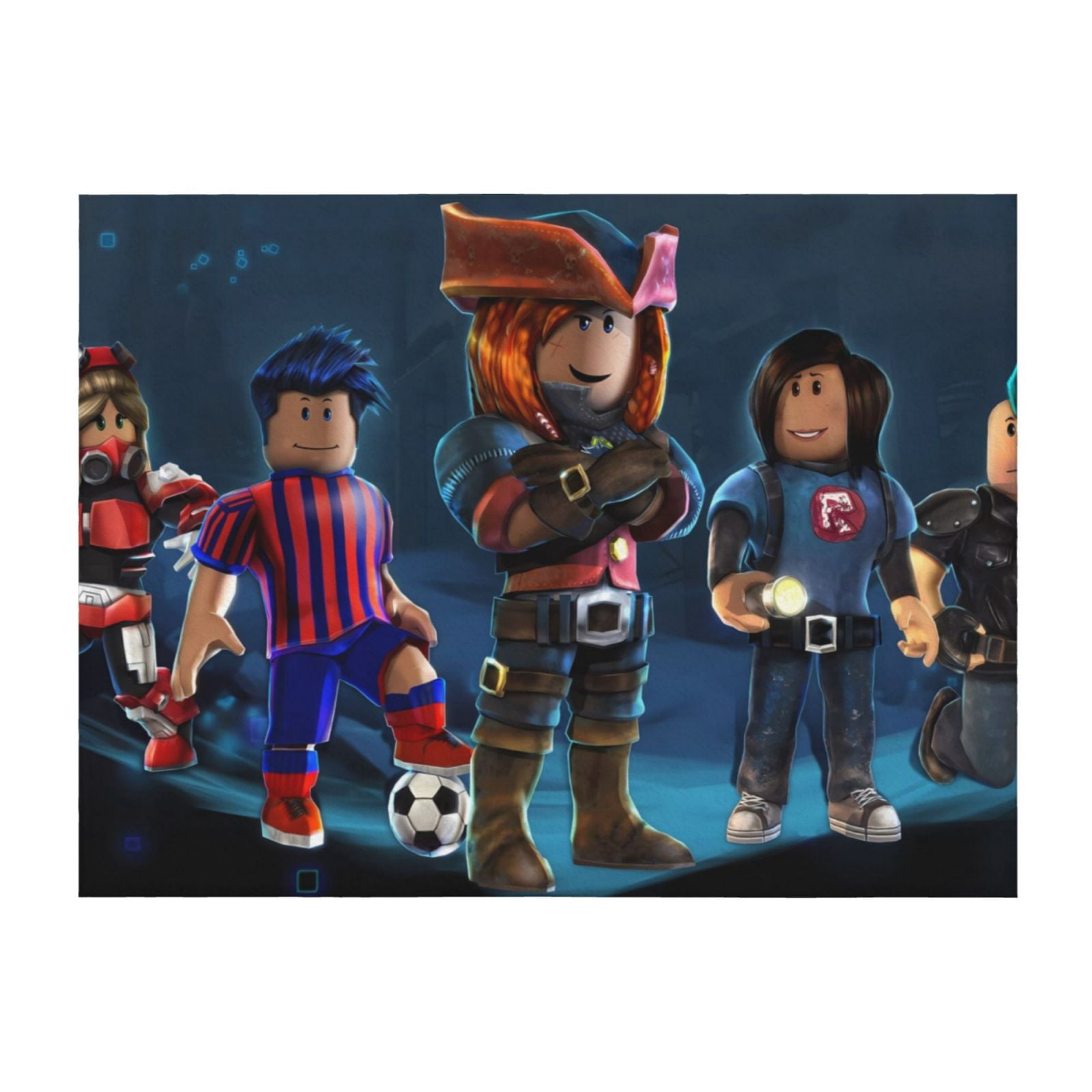 Ratiio Roblox Print Throw Blanket for Couch Sofa or Bed Throw Size ...