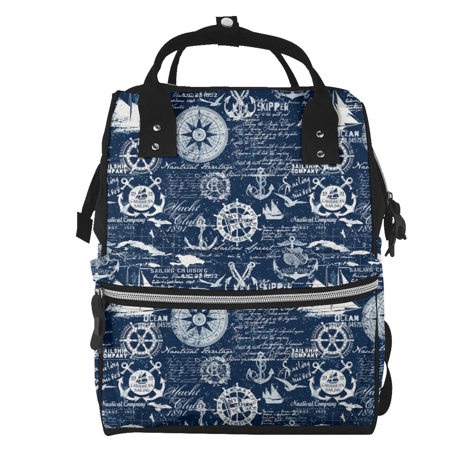Ratiio Sailing Cruises Nautical Mummy Backpack - Waterproof Twill ...