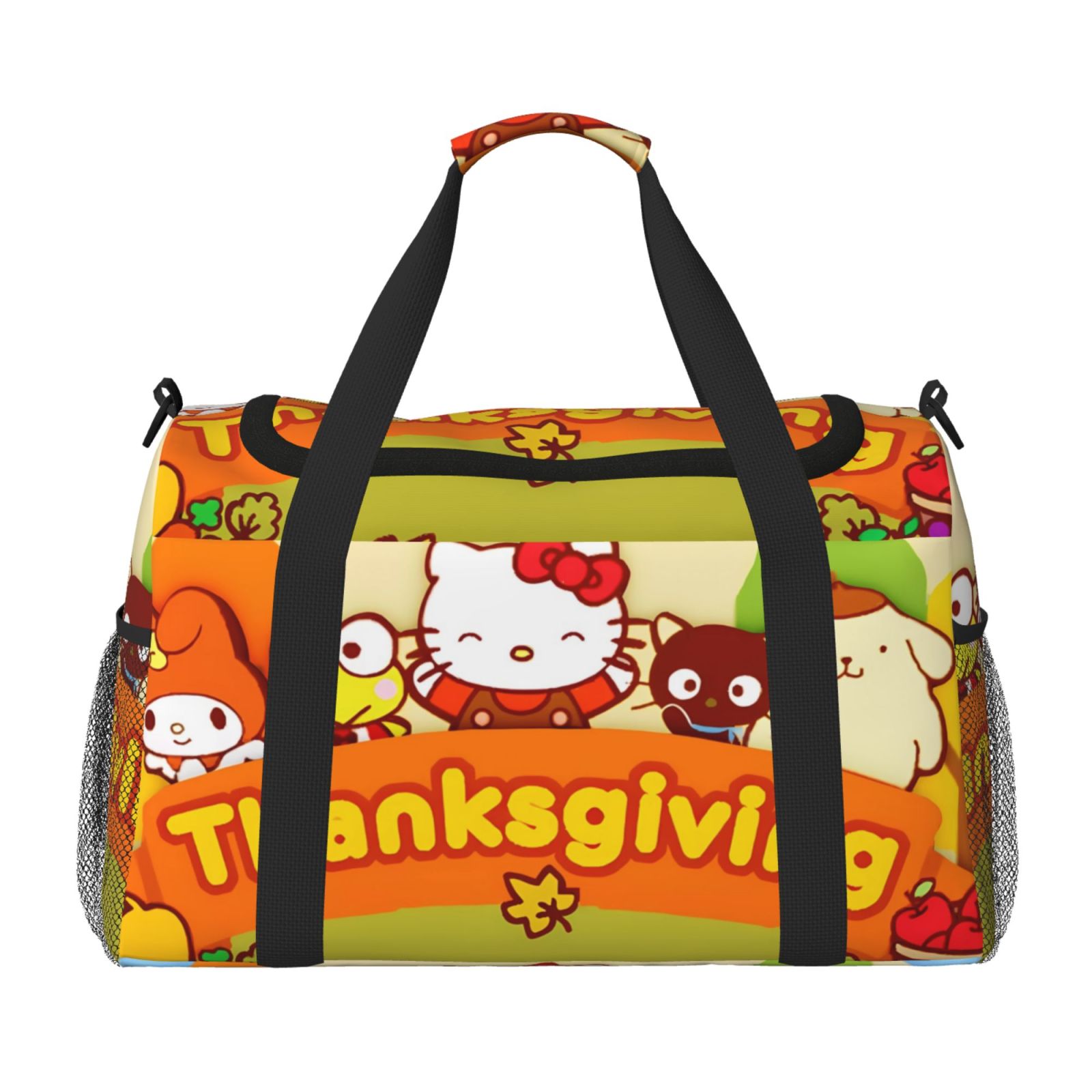 Ratiio Sanrio Print For Personal Item Bag Foldable Travel Duffel Bag ...