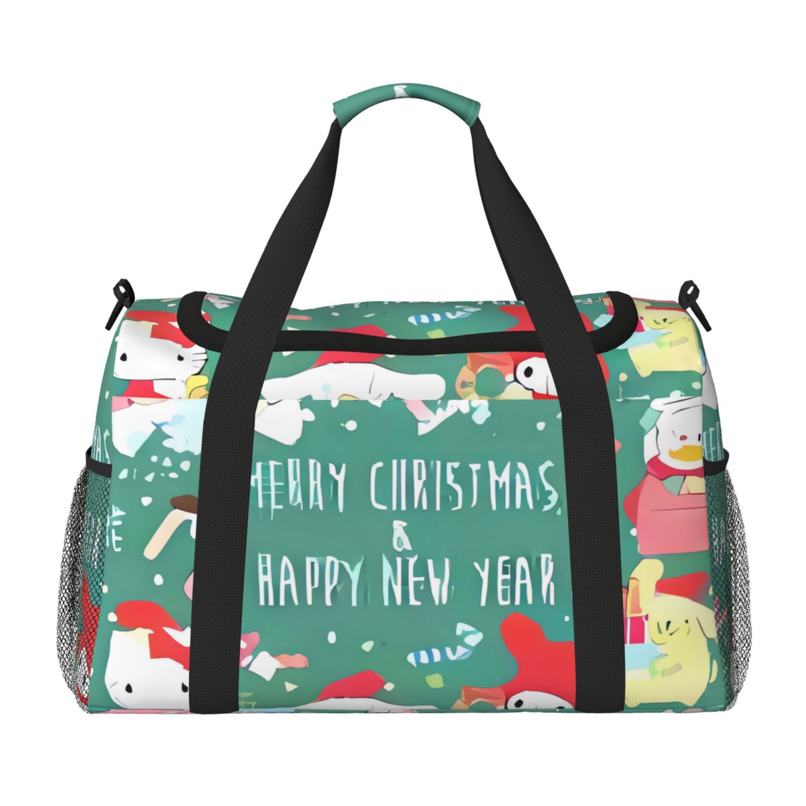 Ratiio Sanrio Print For Personal Item Bag Foldable Travel Duffel Bag ...