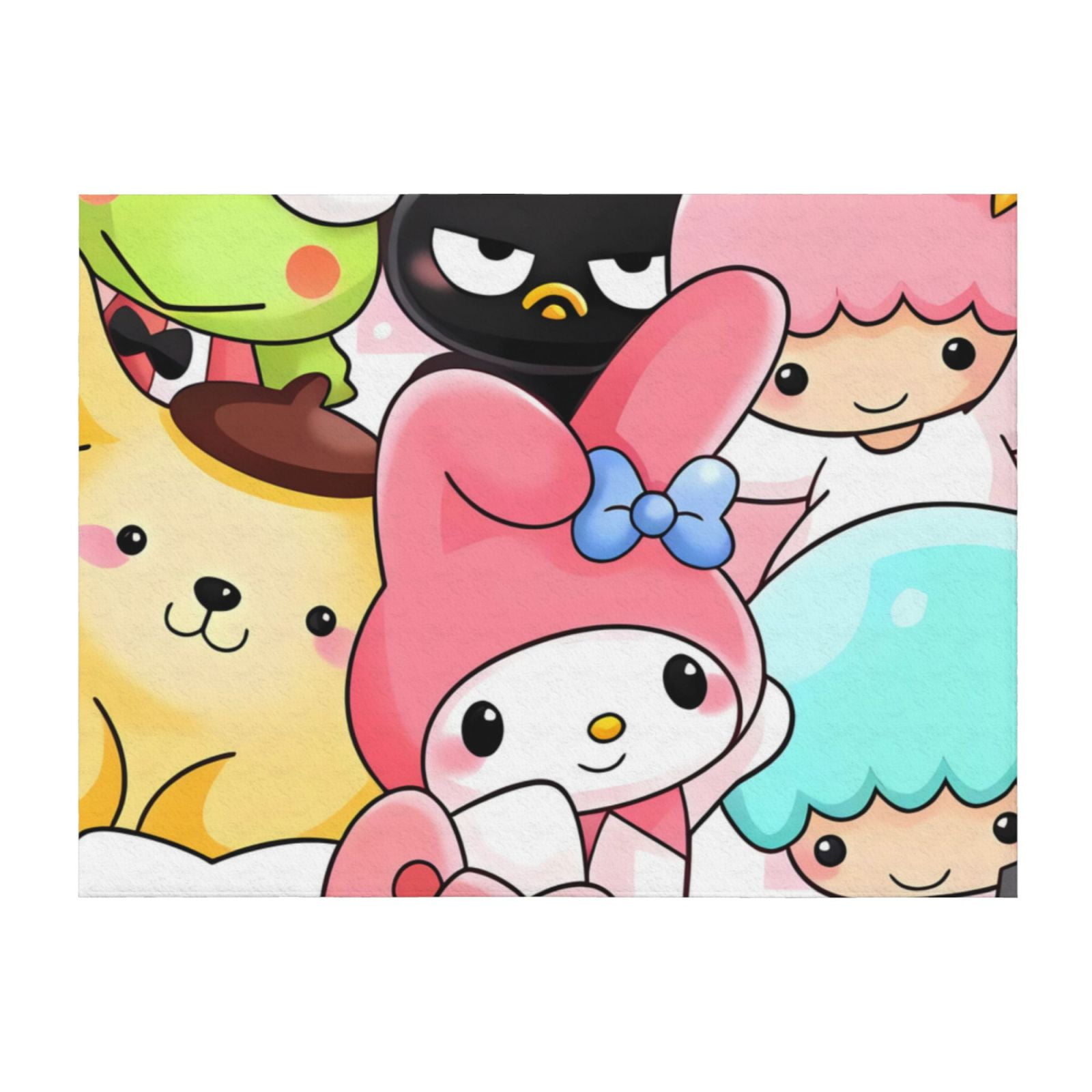 Ratiio Sanrio Print Throw Blanket for Couch Sofa or Bed Throw Size ...