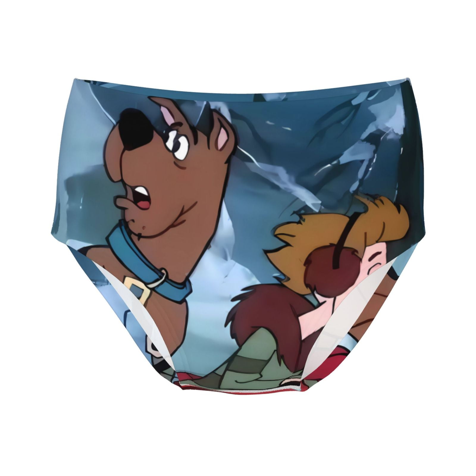 Ratiio Scooby-Doo Print 100% Cotton Boxer Briefs, Girls' Panties,Girls ...