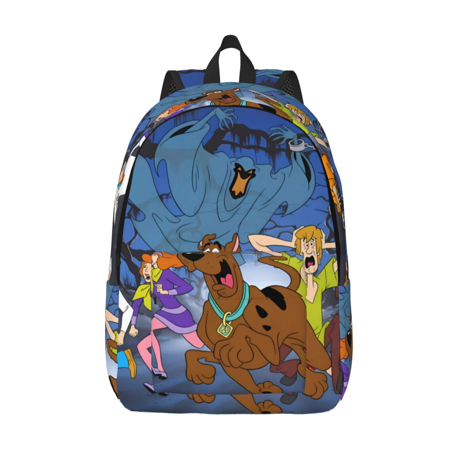 Ratiio Scooby-Doo Print Canvas Backpack for Women & Men Retro Aesthetic ...