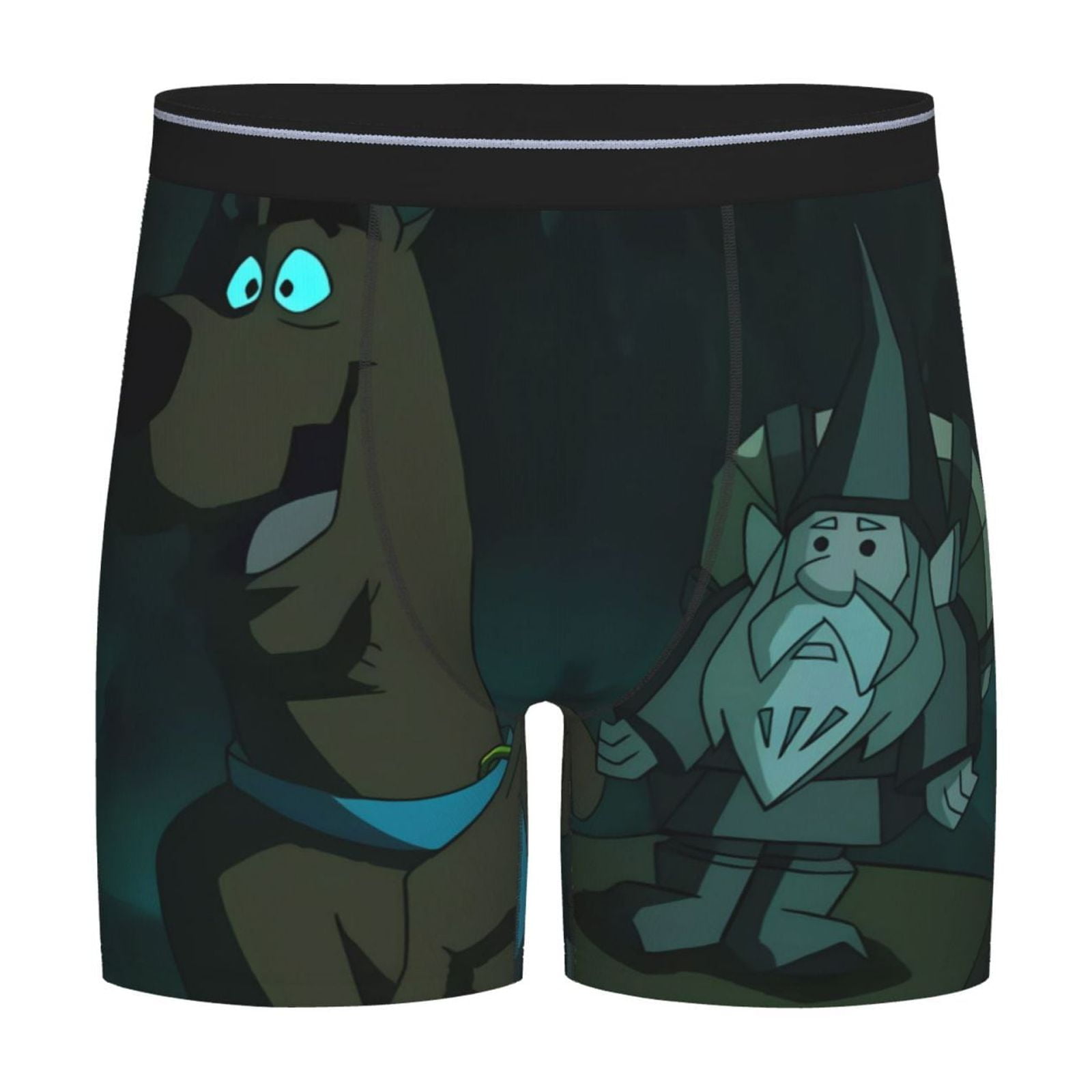Ratiio Scooby-Doo Print Men's Underwear Breathable Boxer Briefs with ...