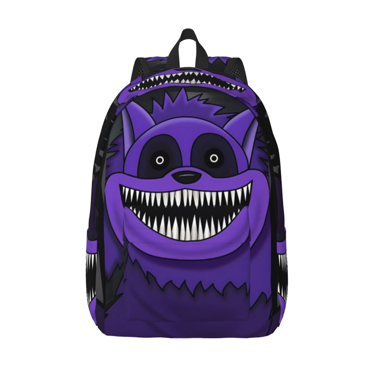 Ratiio Smiling Critters Print Canvas Backpack for Women & Men Retro ...