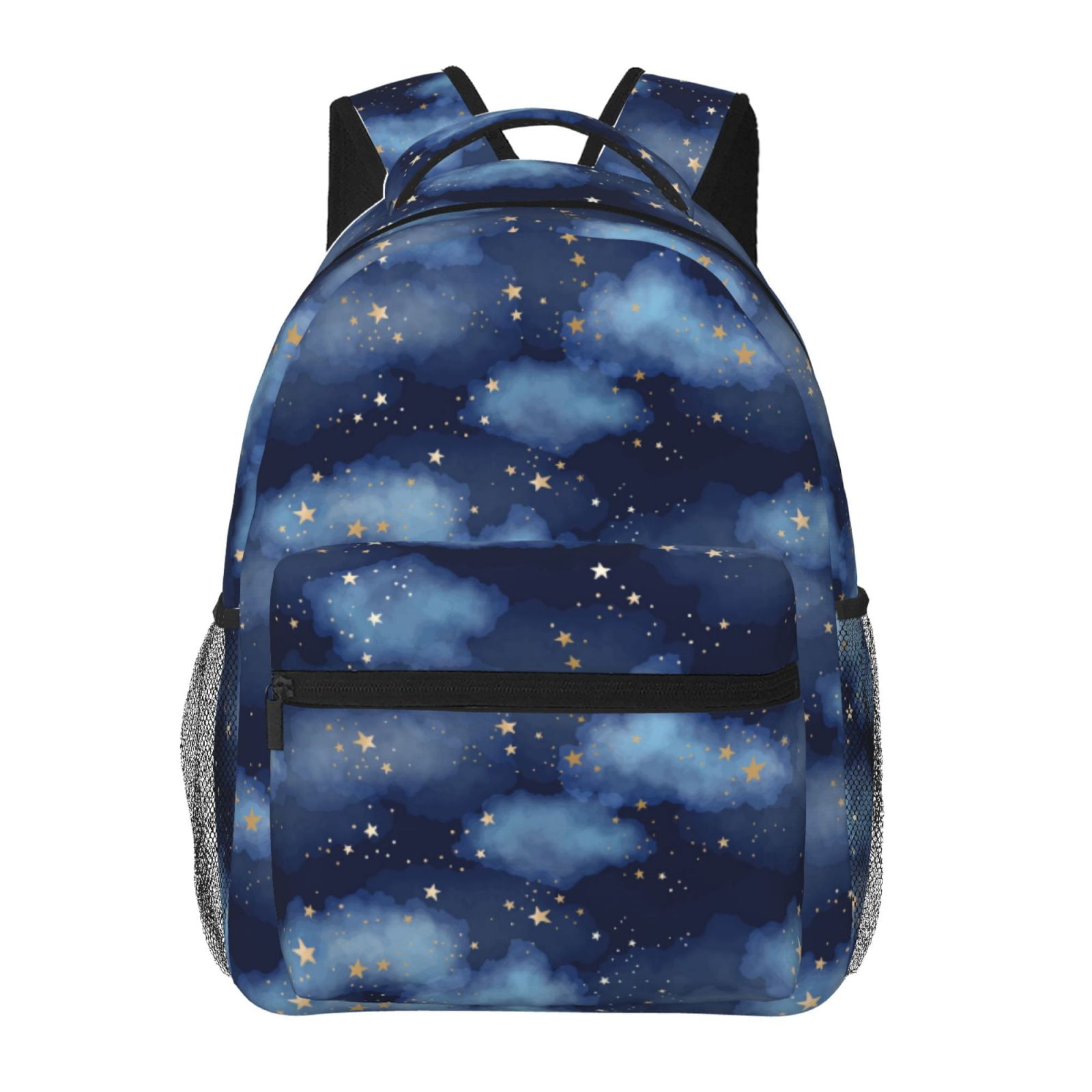 Ratiio Starry Sky Print Eco-Friendly Casual Backpack, Water-Resistant ...