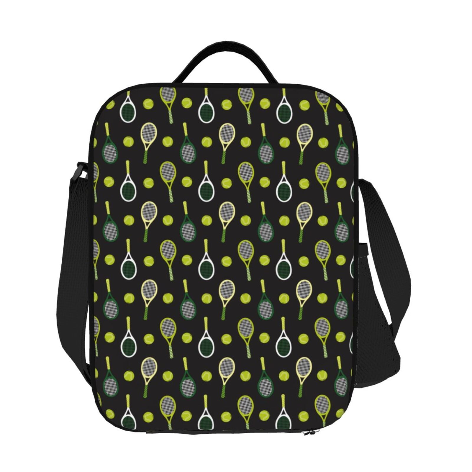 Ratiio Tennis Rackets Print Lunch Box - Reusable Lunch Bag Men Adult ...