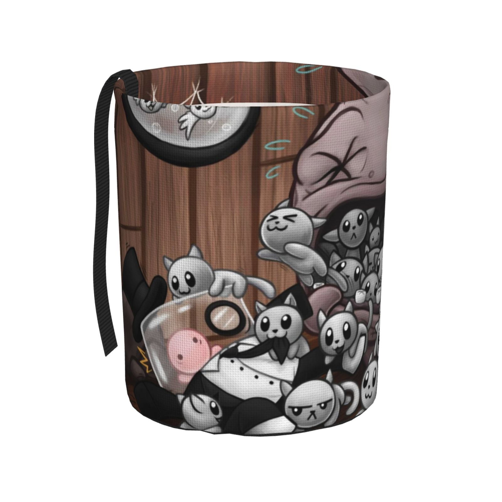 Ratiio The Binding of Isaac Print Car Trash Can,Mini Collapsible Pop-up ...