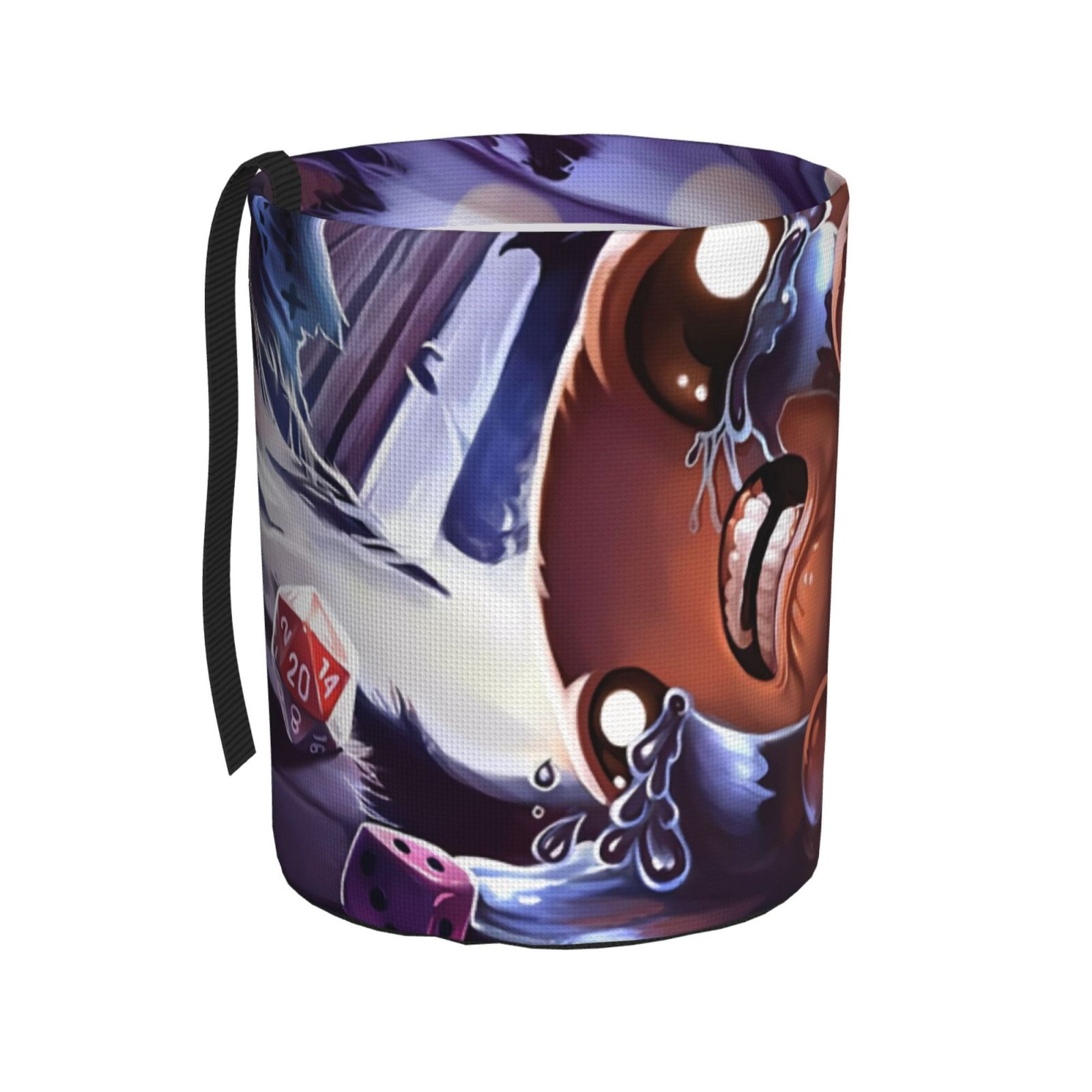 Ratiio The Binding of Isaac Print Car Trash Can,Mini Collapsible Pop-up ...