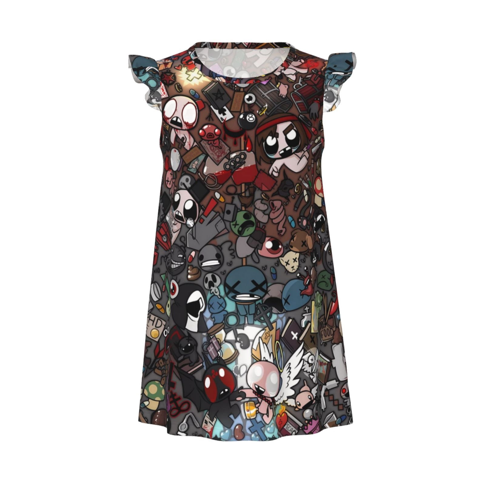 Ratiio The Binding of Isaac Print Girls Nightgowns, Princess Pajama ...