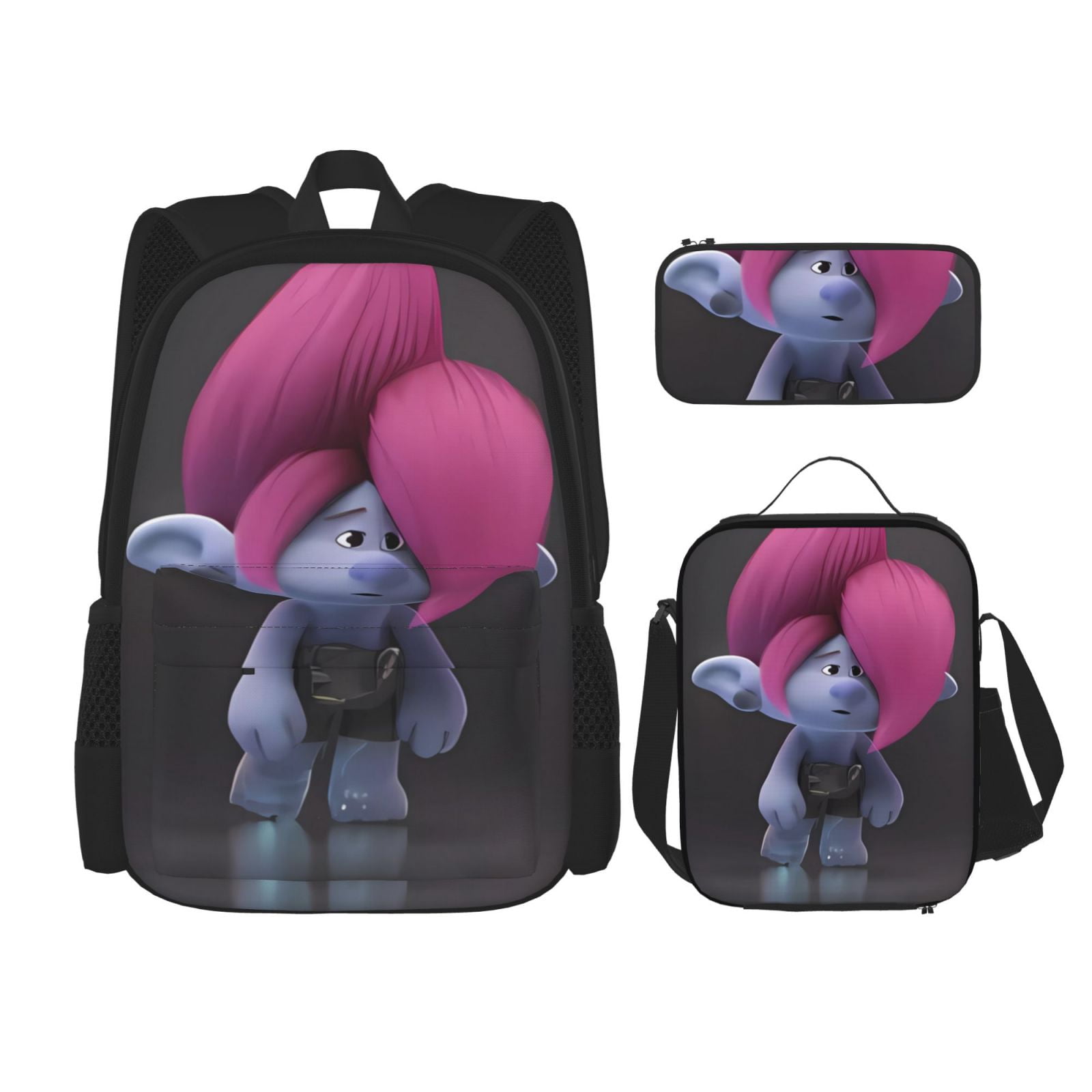 Ratiio Trolls Band Together Print Backpack for Girls Boys, 3Pcs ...