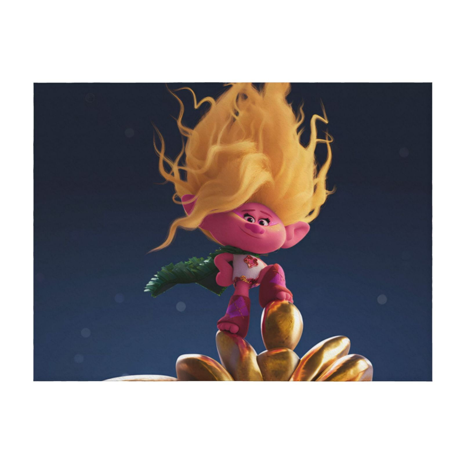 Ratiio Trolls Band Together Print Throw Blanket for Couch Sofa or Bed ...