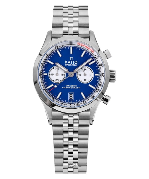 Ratio Street Racer Chronograph RTC014 200M Reverse Panda Dial Watch ...