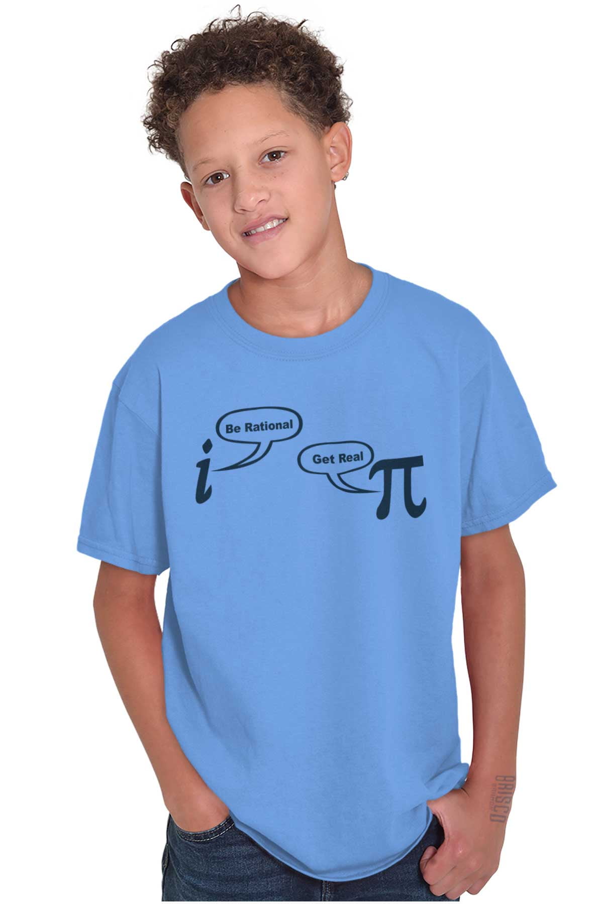 Rational Real Pi Pie Number Math Nerd Crewneck T Shirts Boy Girl Teen ...