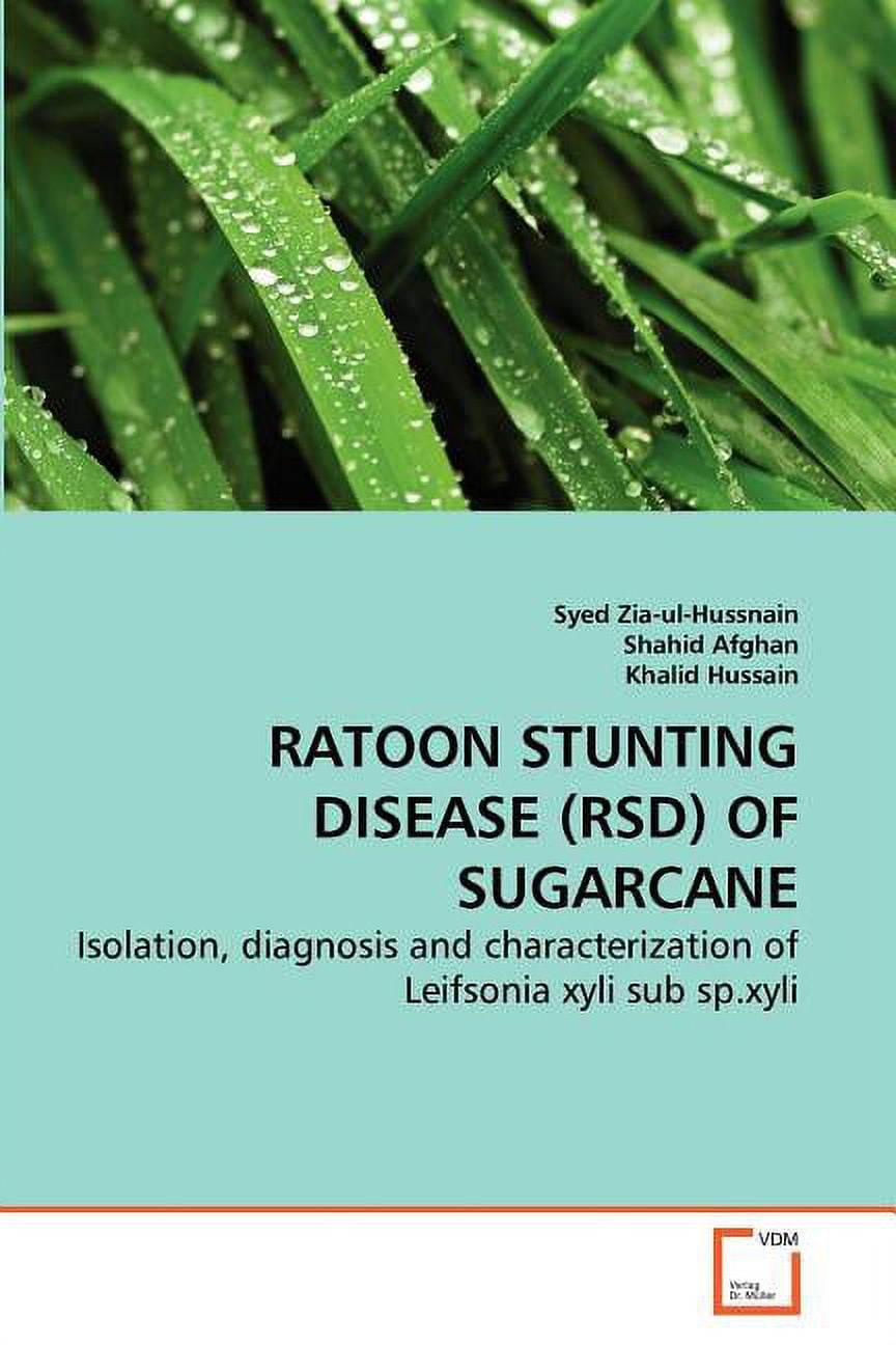 Ratoon Stunting Disease (Rsd) of Sugarcane (Paperback) - Walmart.com